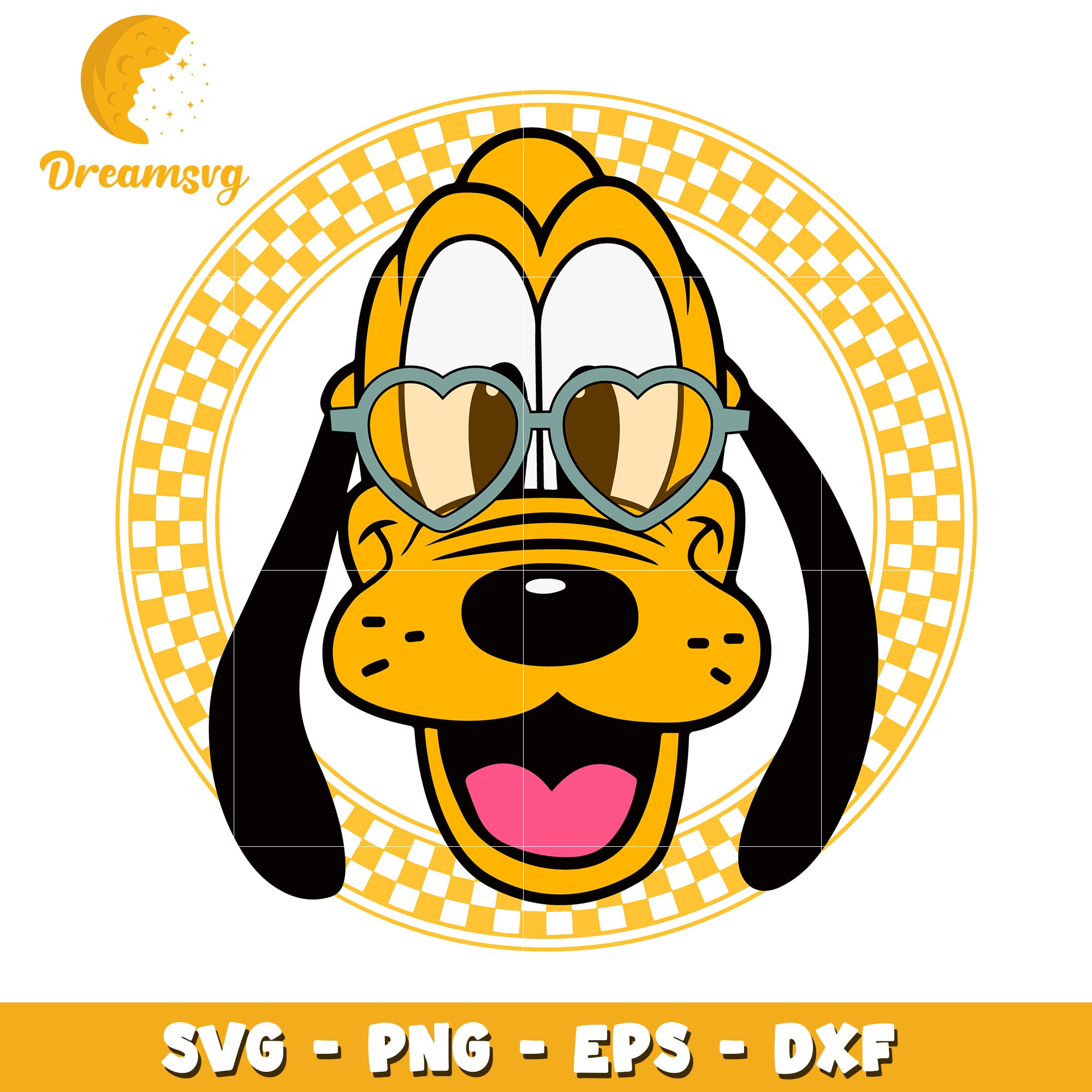 Pluto SVG PNG EPS DXF Cut File – DreamSVG Store