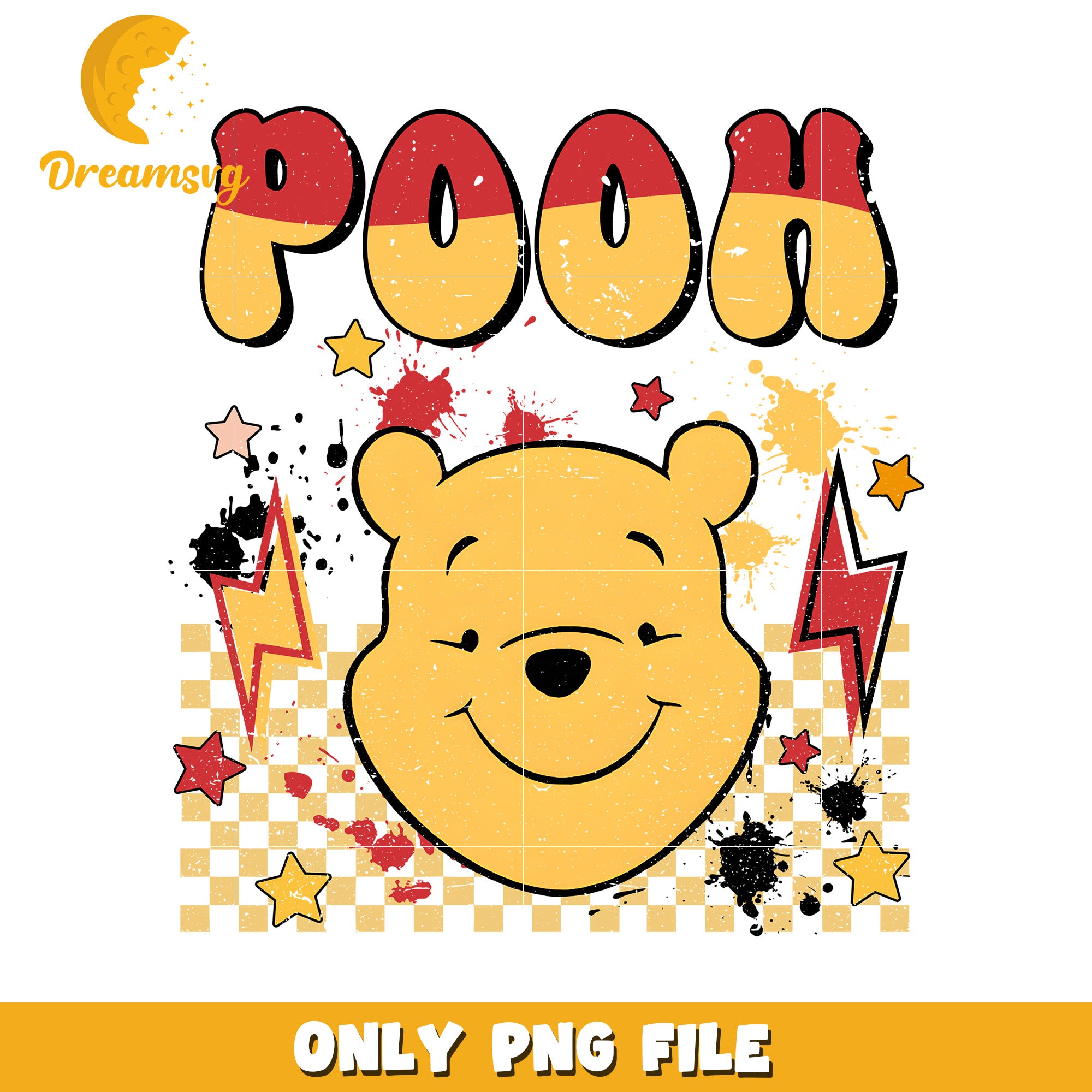 Pooh design png, winnie the pooh png, disney pooh png – DreamSVG Store