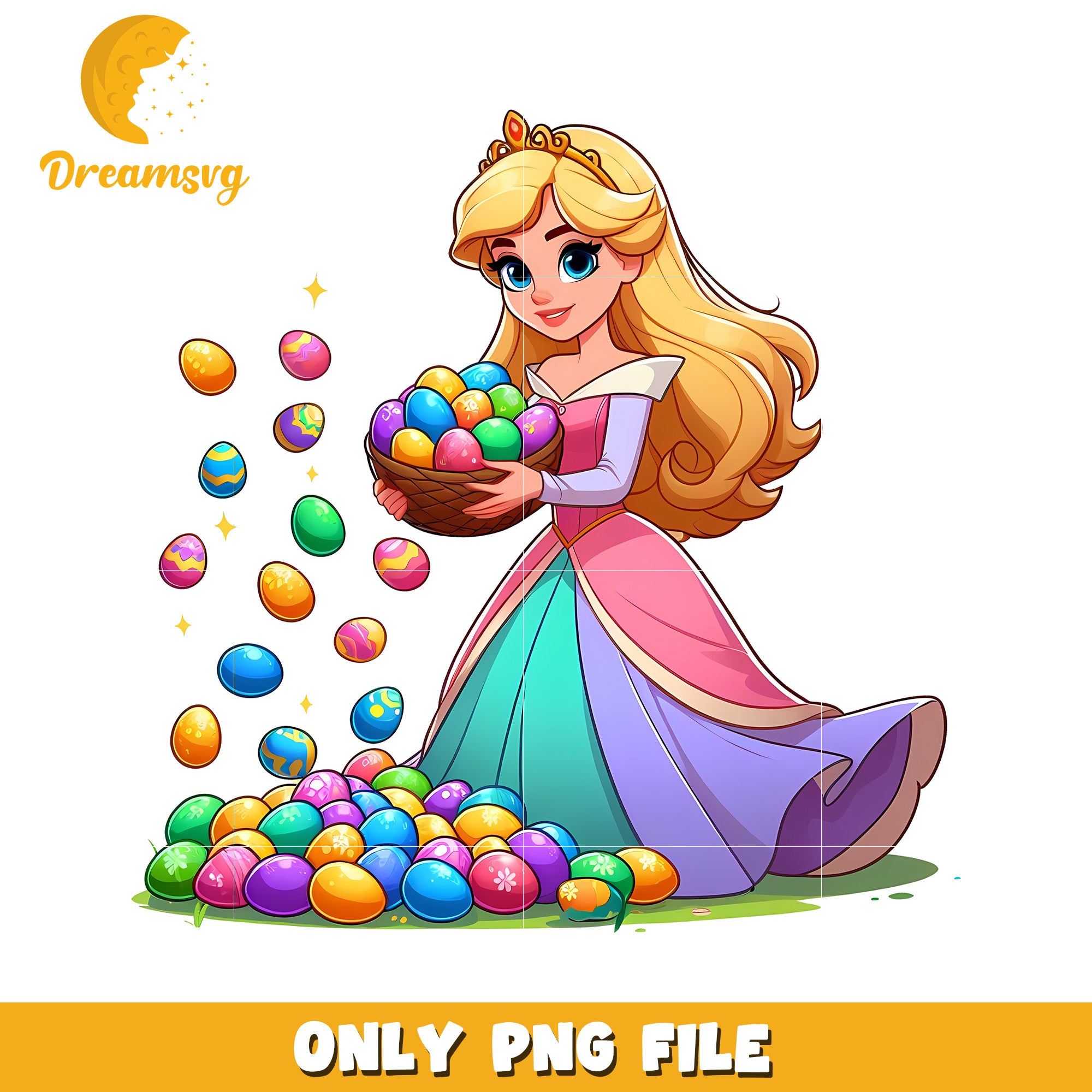 Princess rapunzel easter eggs png, easter eggs png, disney png ...