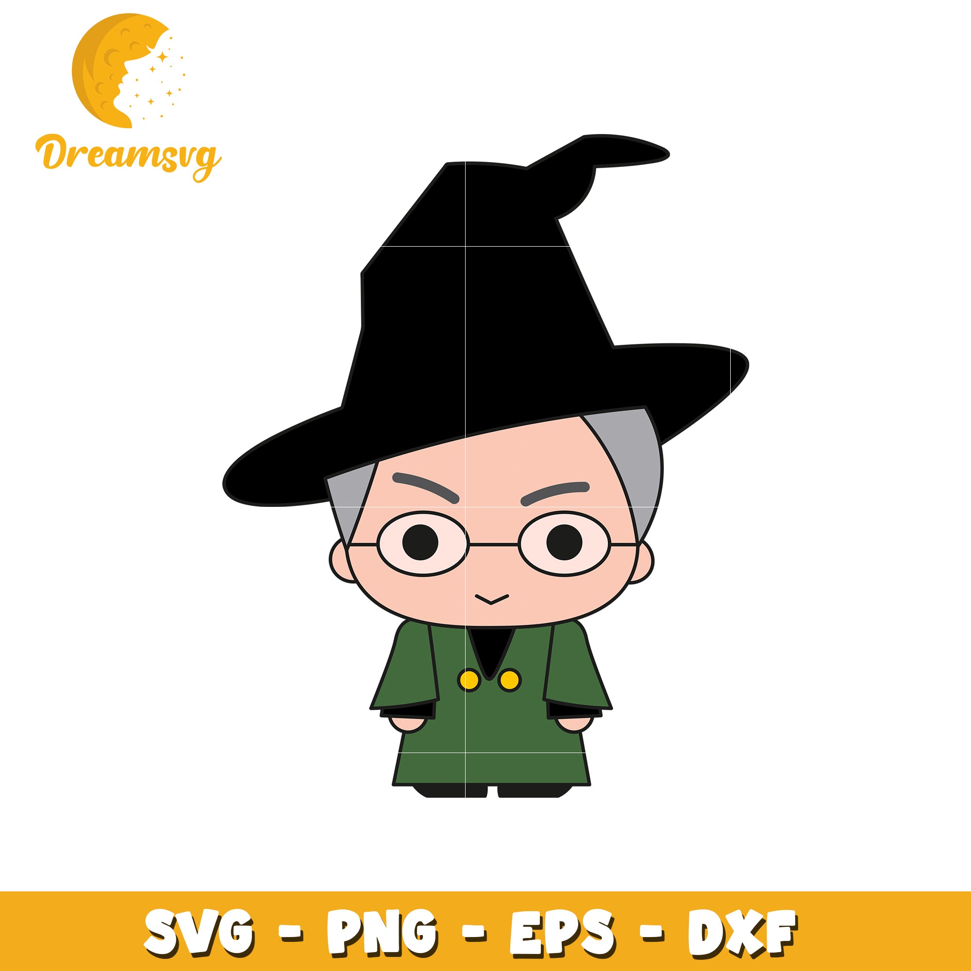 Professor Dumbledore SVG Cut File – DreamSVG Store