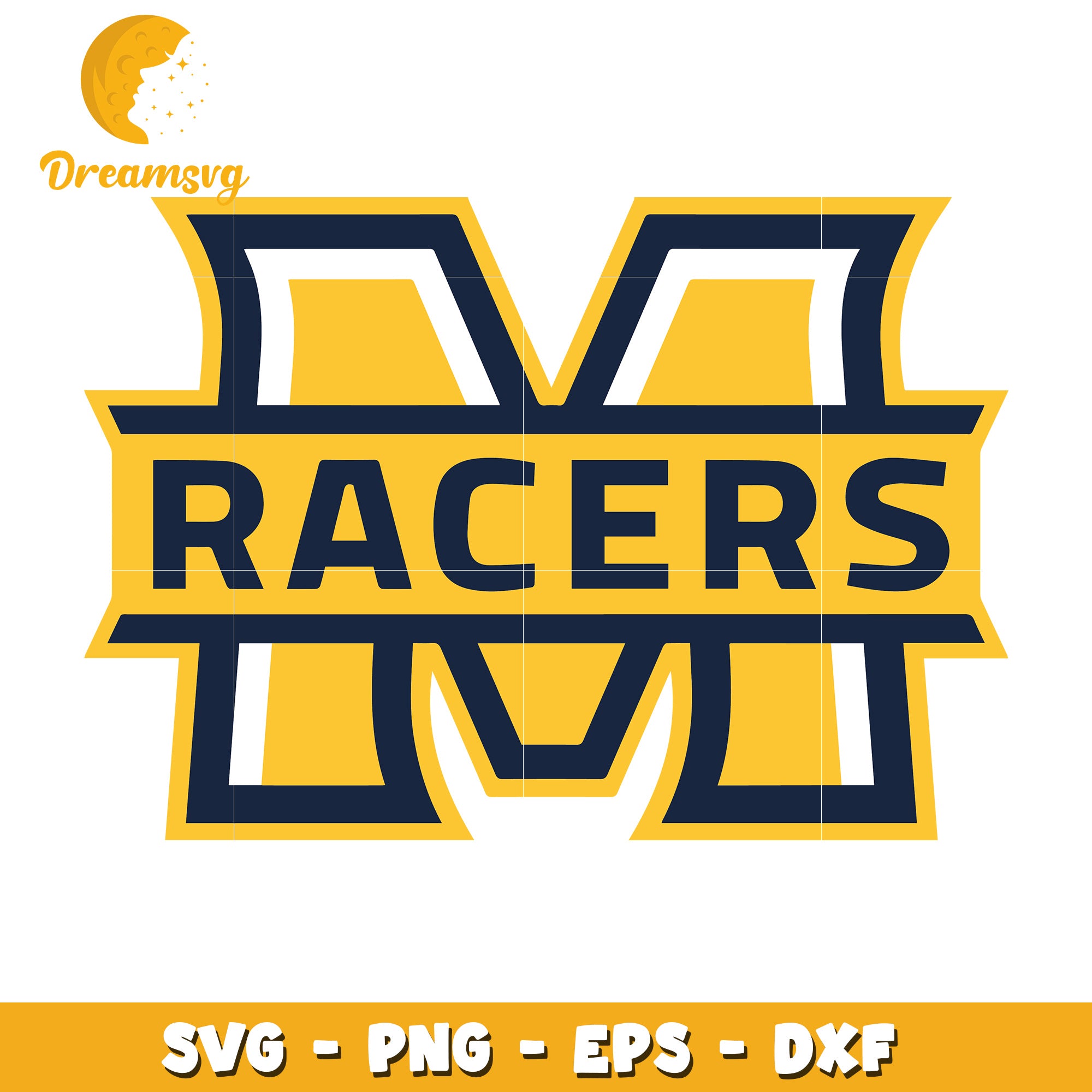 Racers Monogram SVG PNG EPS DXF – DreamSVG Store
