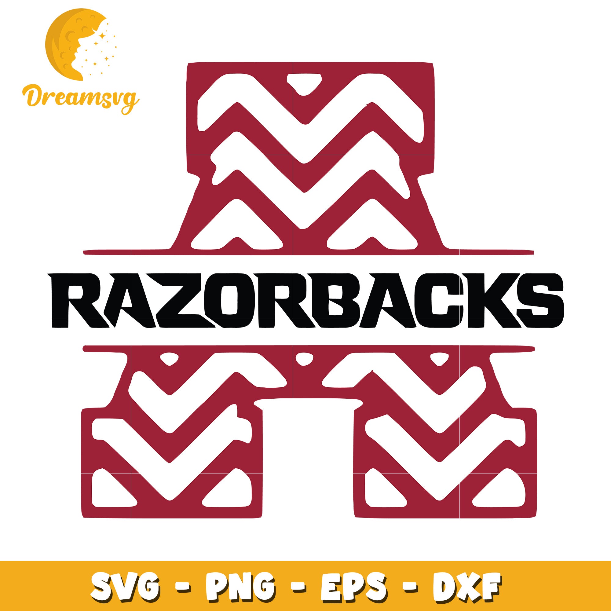 Razorbacks Chevron SVG Cut File – DreamSVG Store