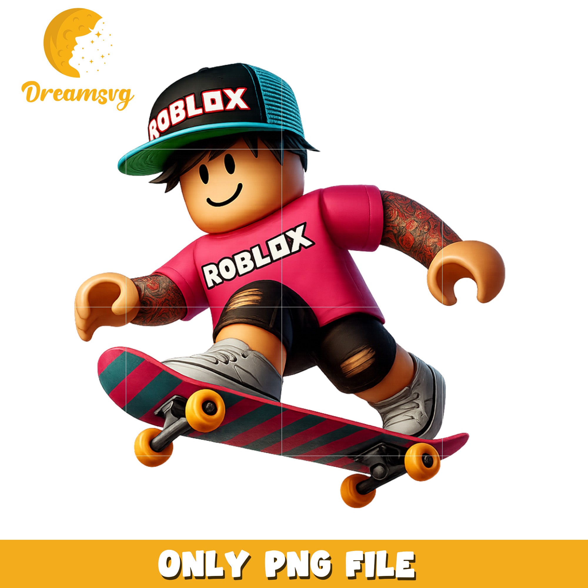 Roblox skating png, roblox fan art png, roblox design png – DreamSVG Store