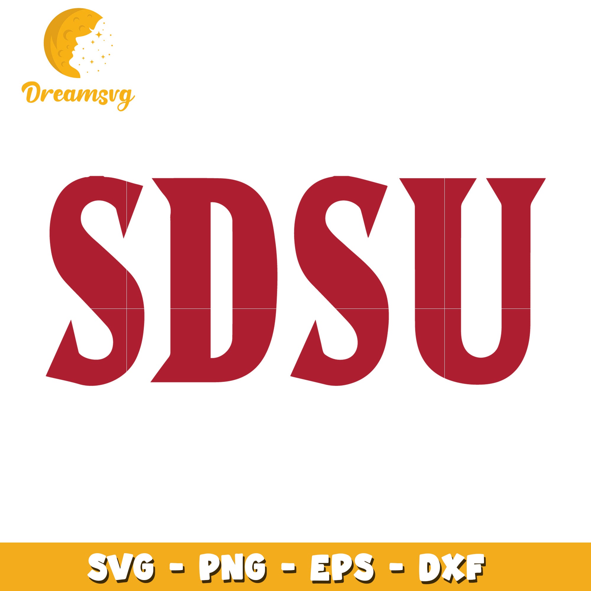 SDSU Logo SVG Format for Crafting and Graphic Design Projects ...
