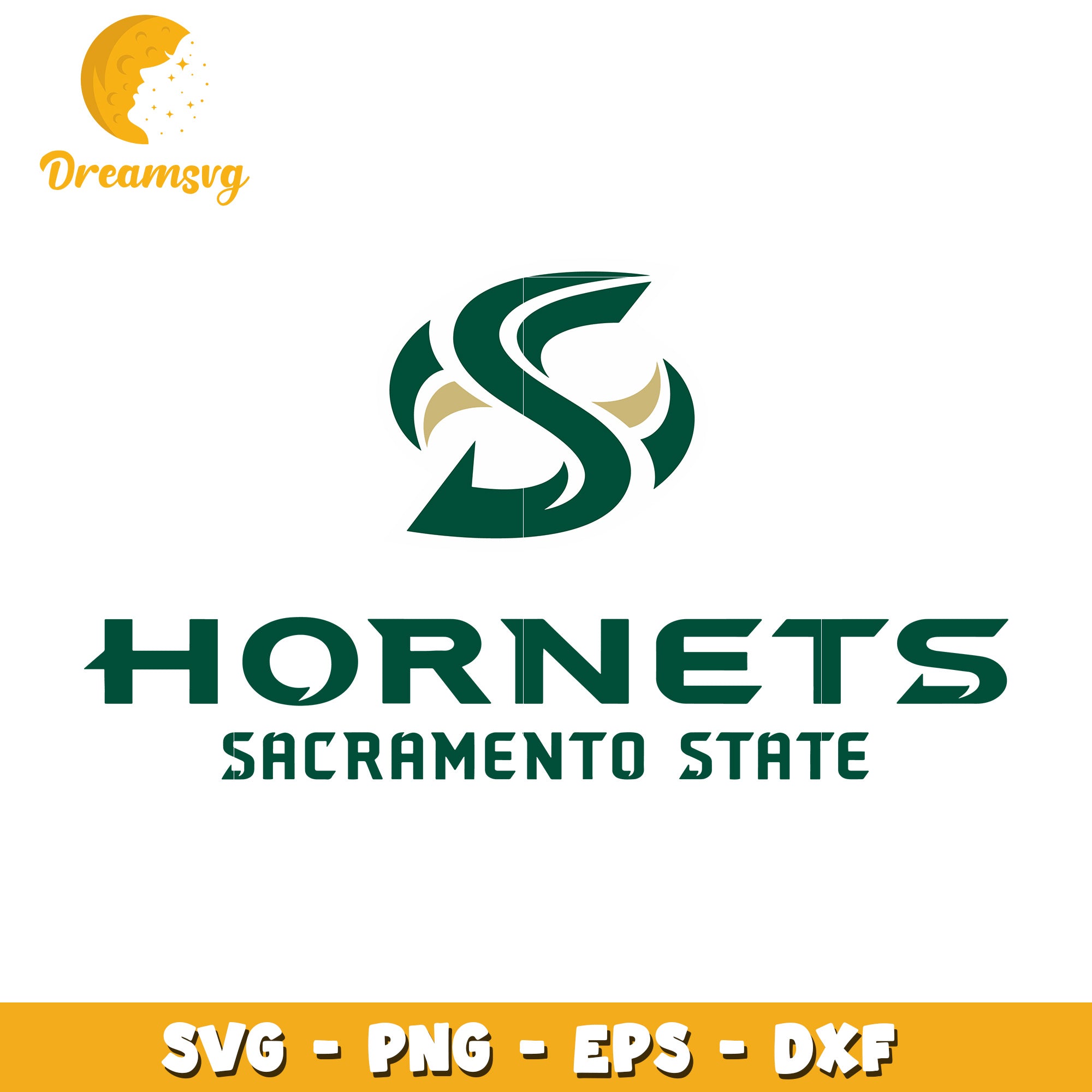 Sacramento State Hornets SVG Logo – DreamSVG Store