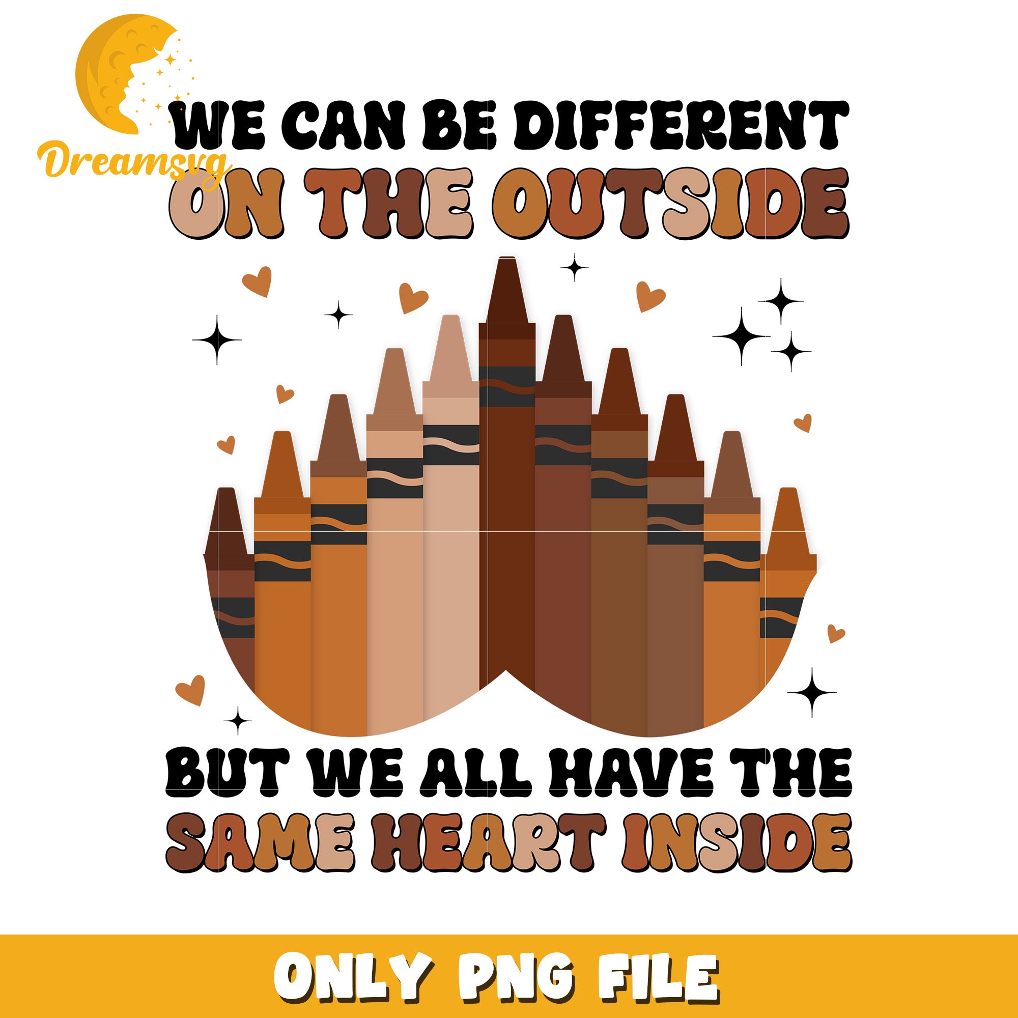 Same Heart Inside PNG – DreamSVG Store