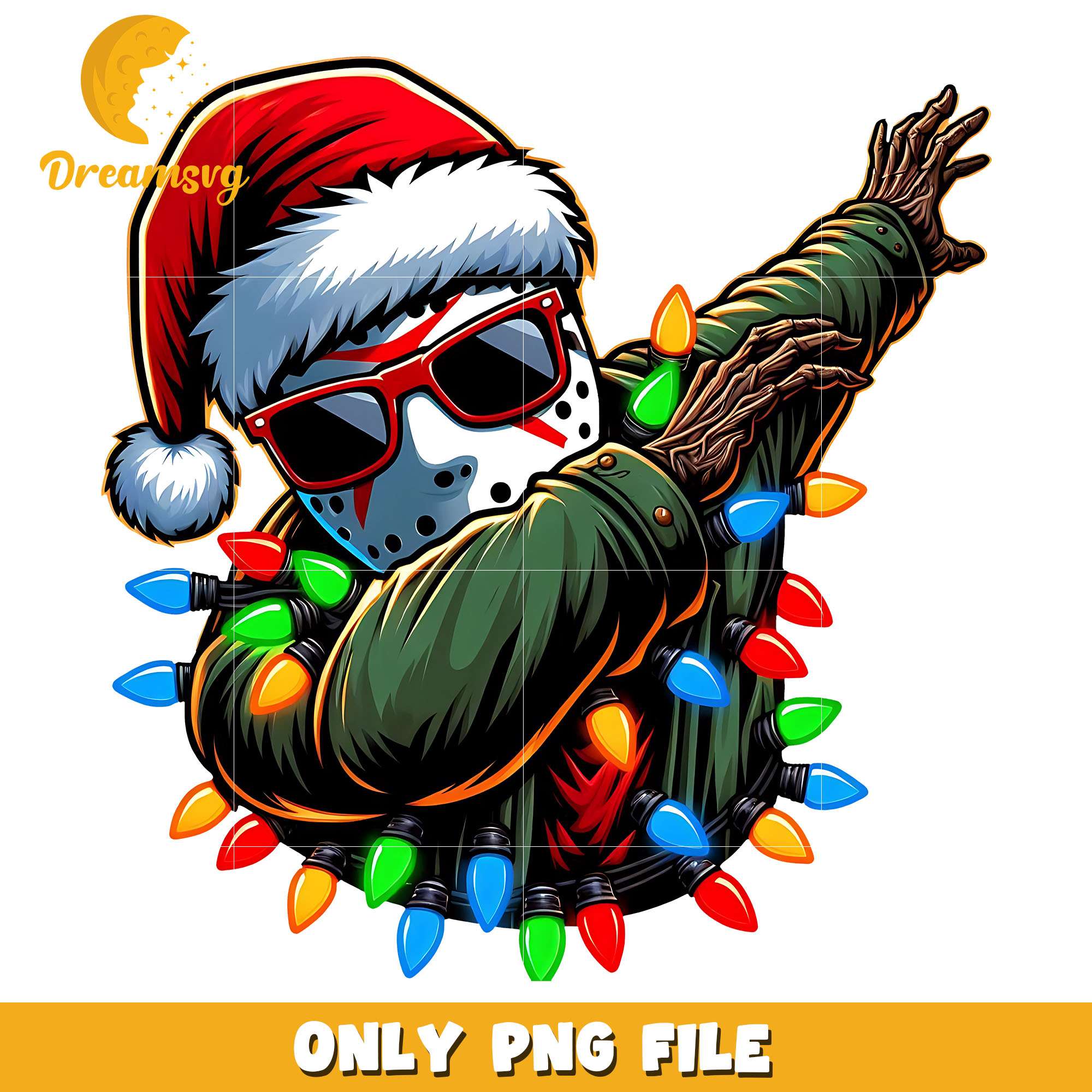 Santa Jason dab dance png, character png, christmas png – DreamSVG Store