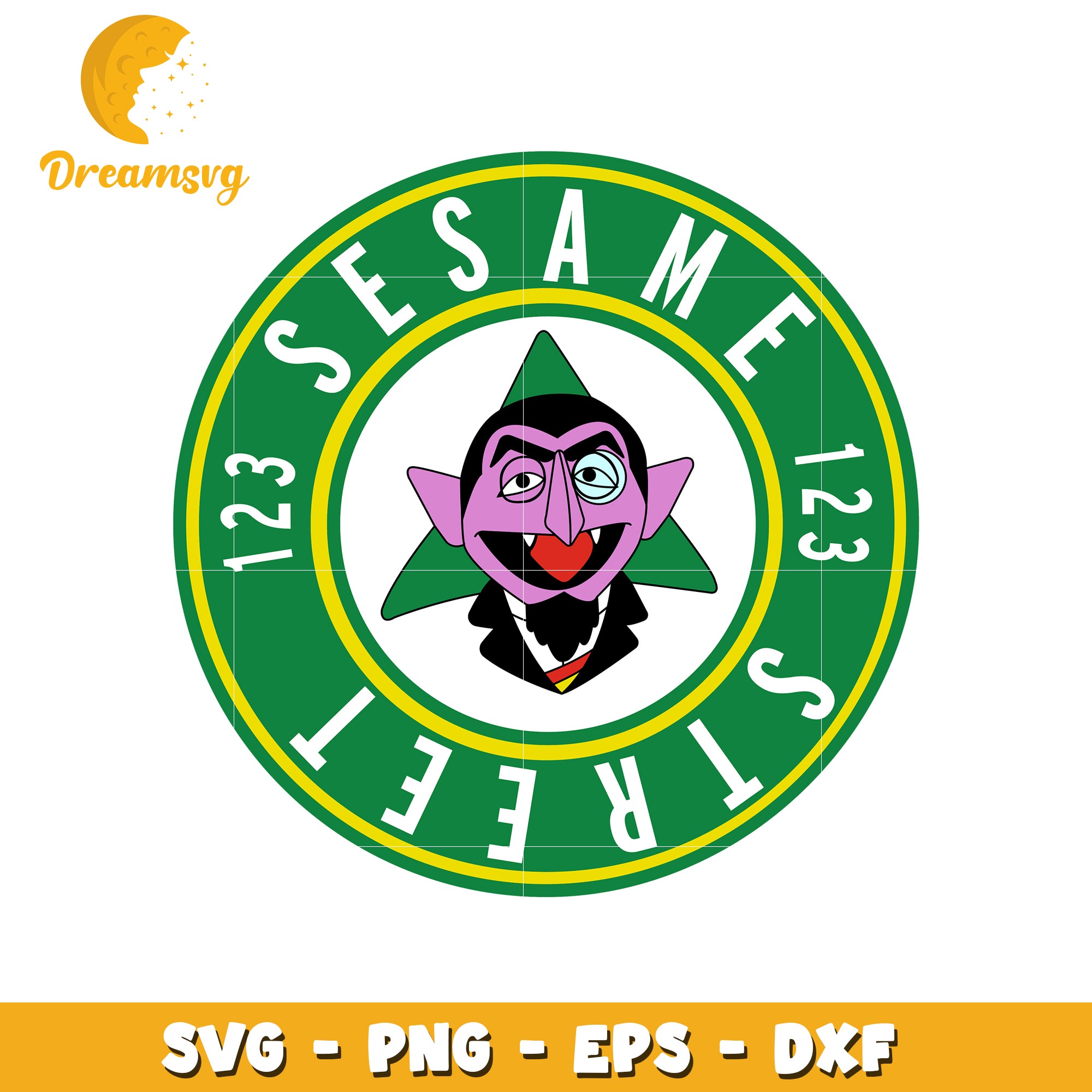 Sesame Street Count Count SVG Files – DreamSVG Store