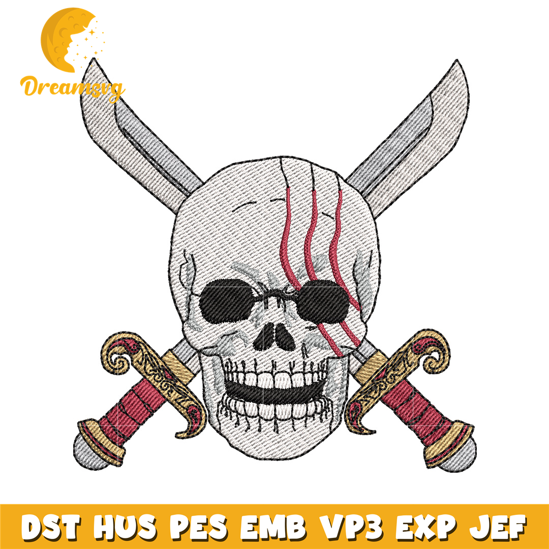 Shank logo embroidery design – DreamSVG Store