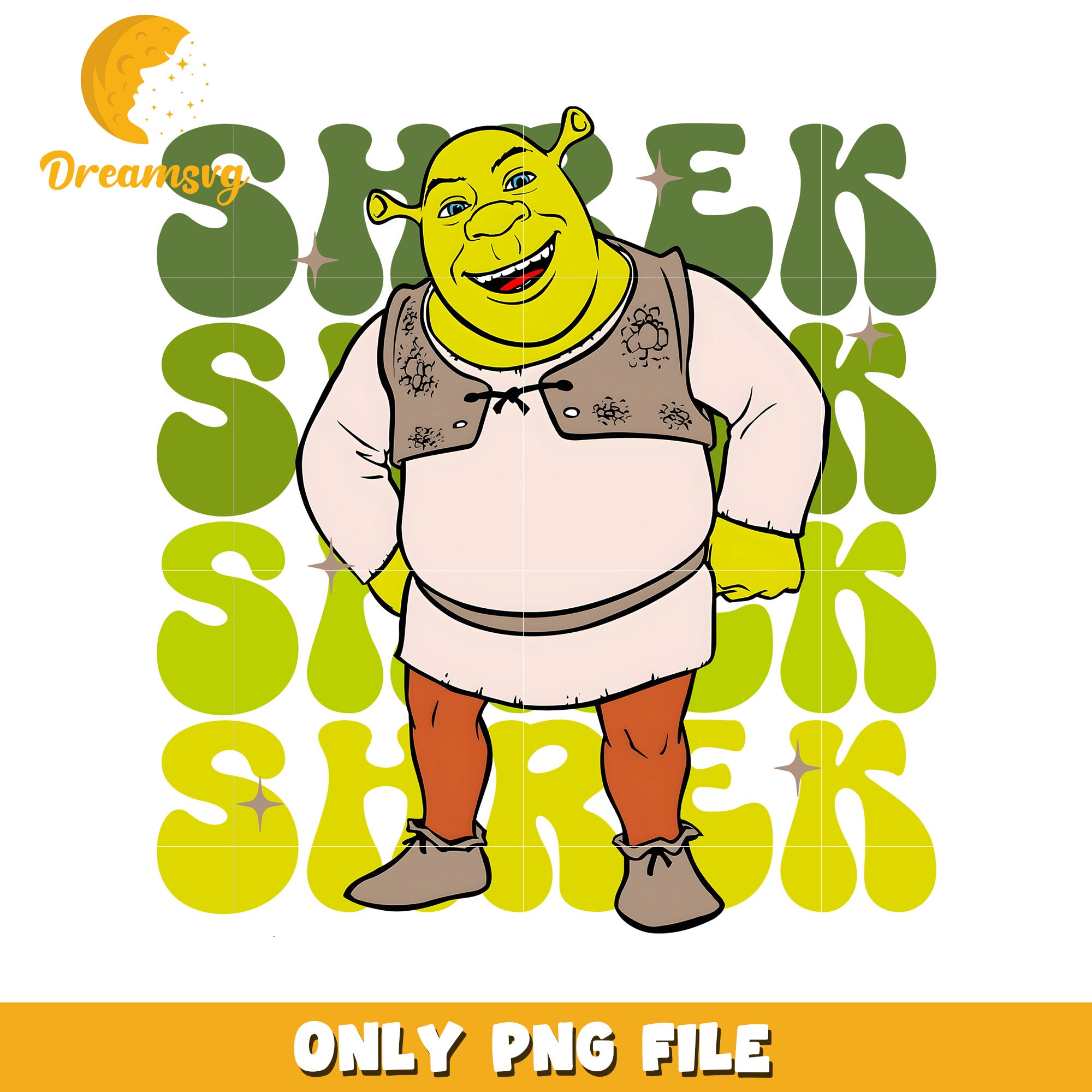Shrek design png, shrek character png, shrek cartoon png – DreamSVG Store