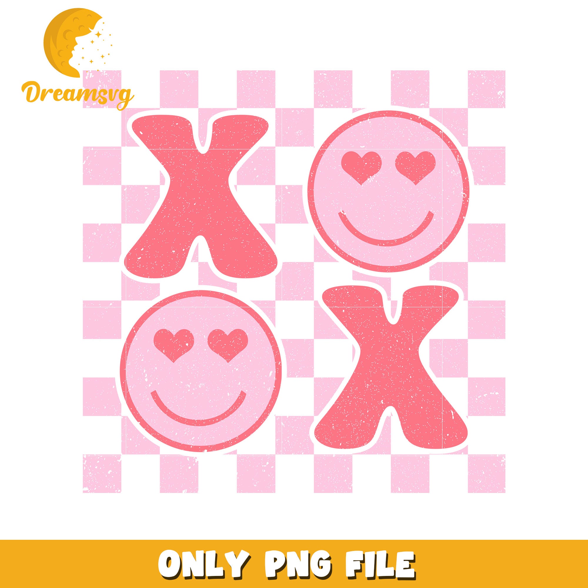 Smiley face xoxo valentine png, smile emoji png, xoxo png – DreamSVG Store
