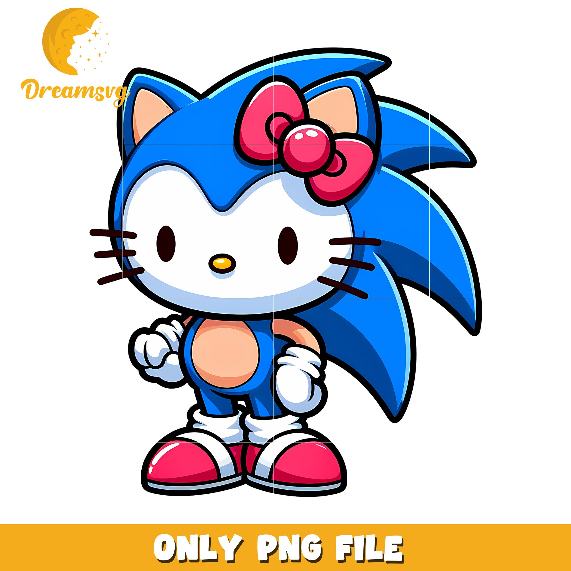 Sonic Hello Kitty PNG Image Download – DreamSVG Store