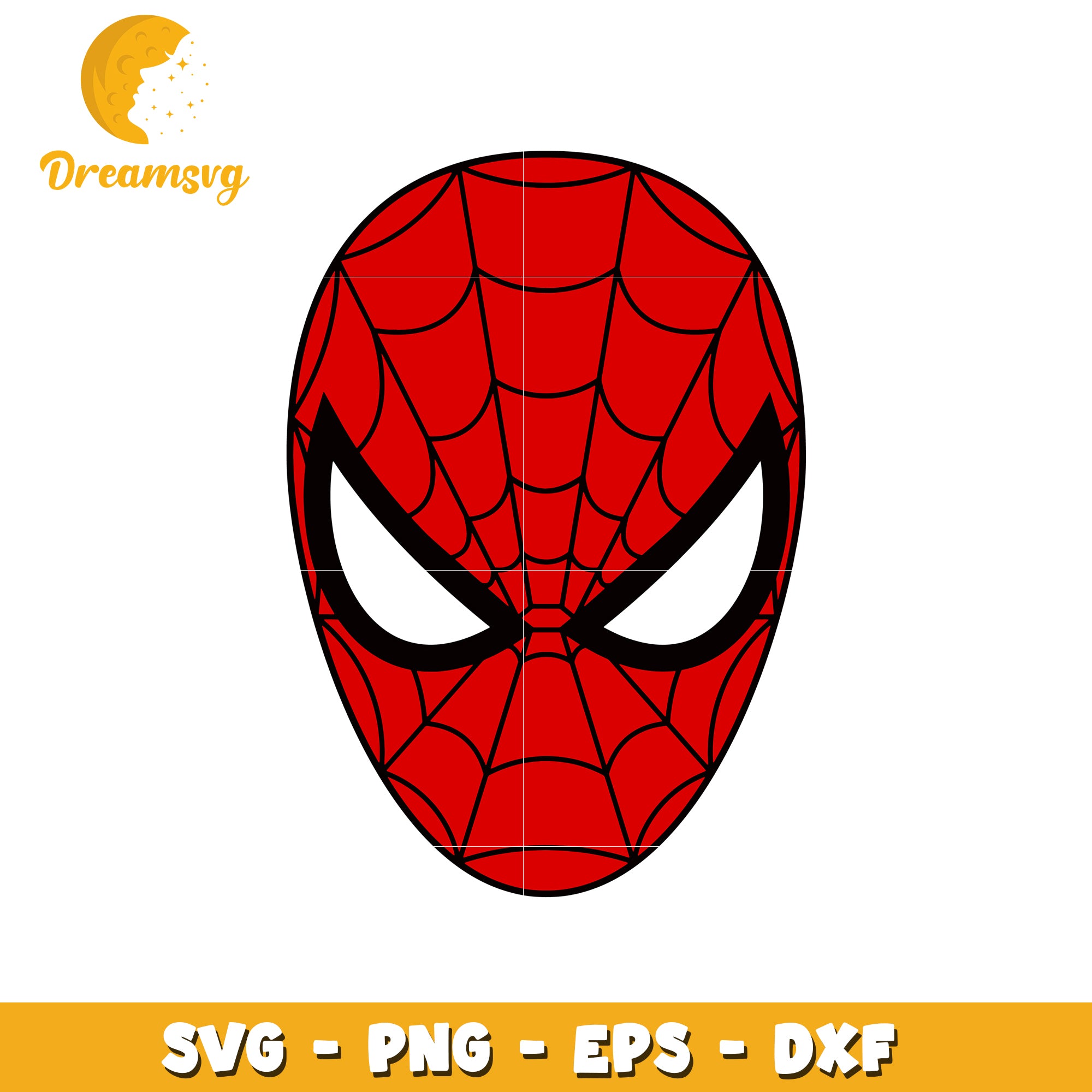 Spider Man Icon SVG Design for Crafts and DIY Projects – DreamSVG Store