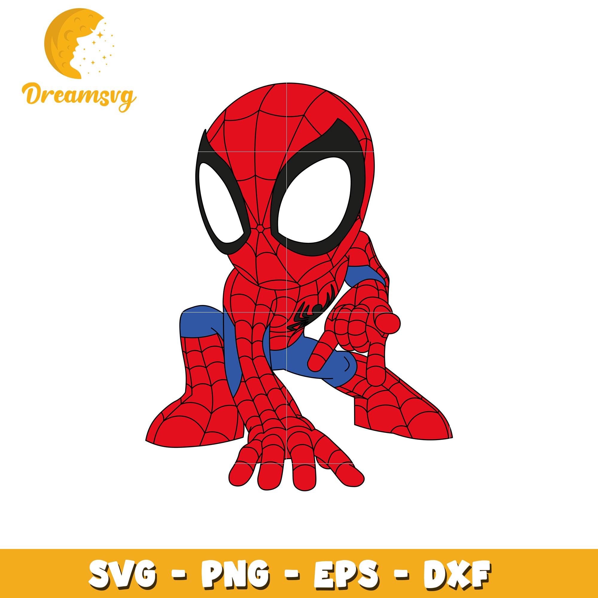 Spider Man SVG Vector Art for Crafting and Design Projects – DreamSVG Store