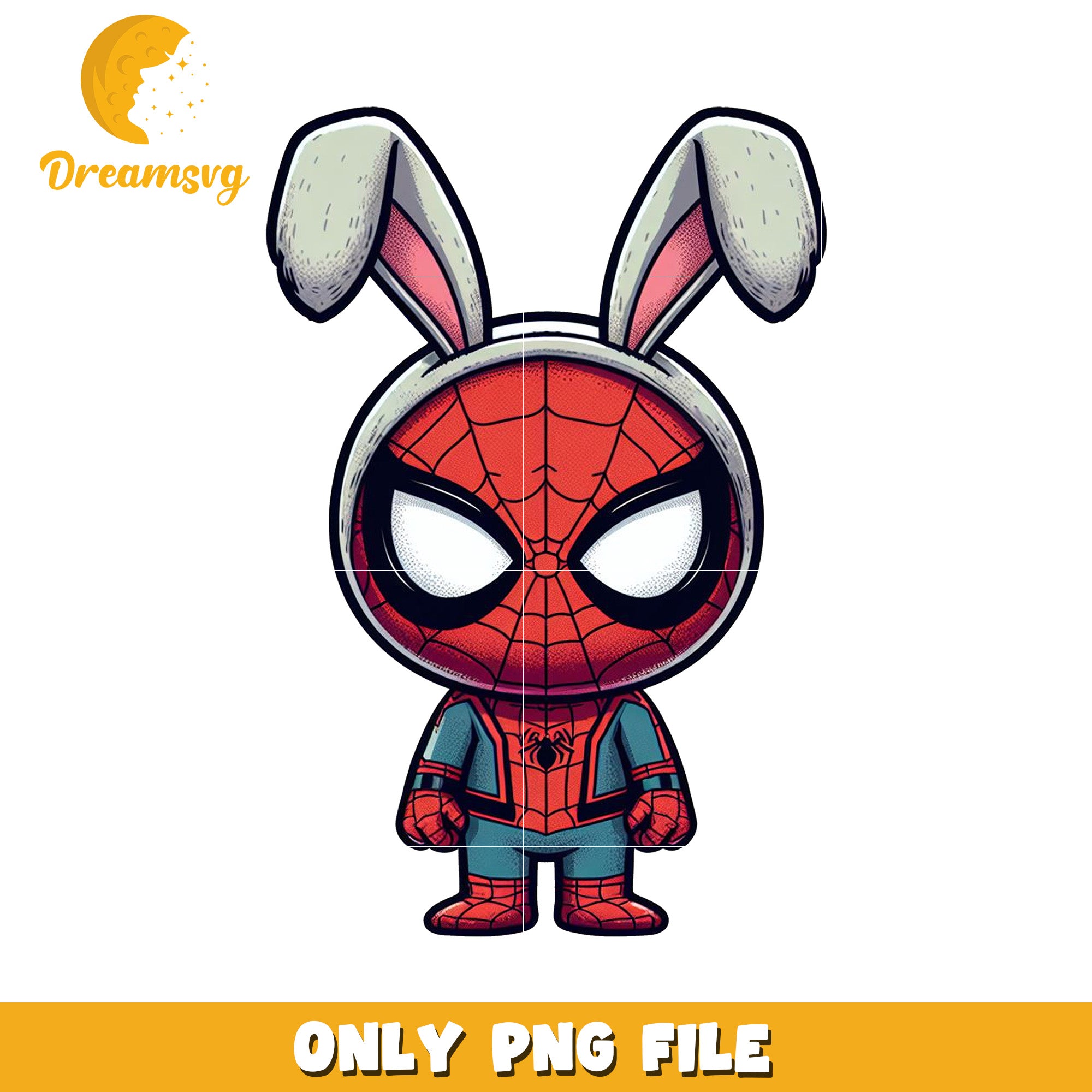 Spiderman Easter Bunny PNG – DreamSVG Store