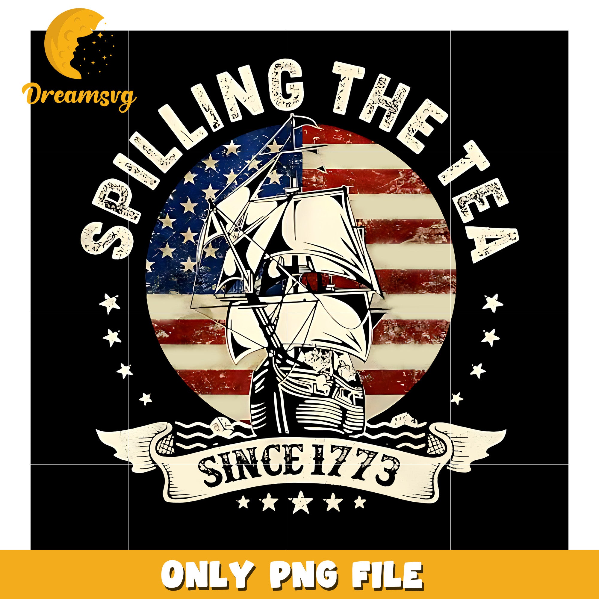 Spilling the tea since 1776 png, american revolution png, independence ...