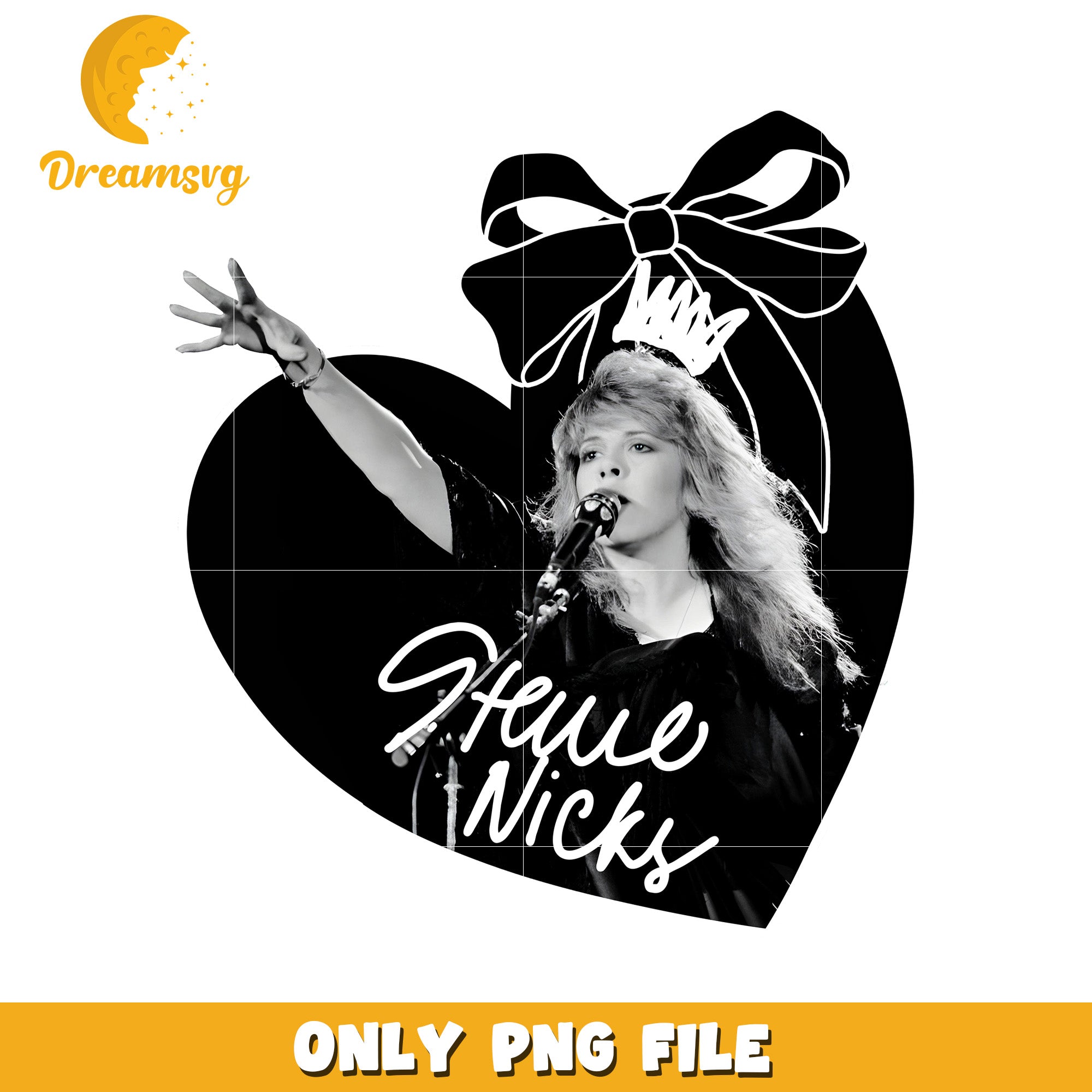 Stevie nicks png, stevie song png, rock icon art png – DreamSVG Store