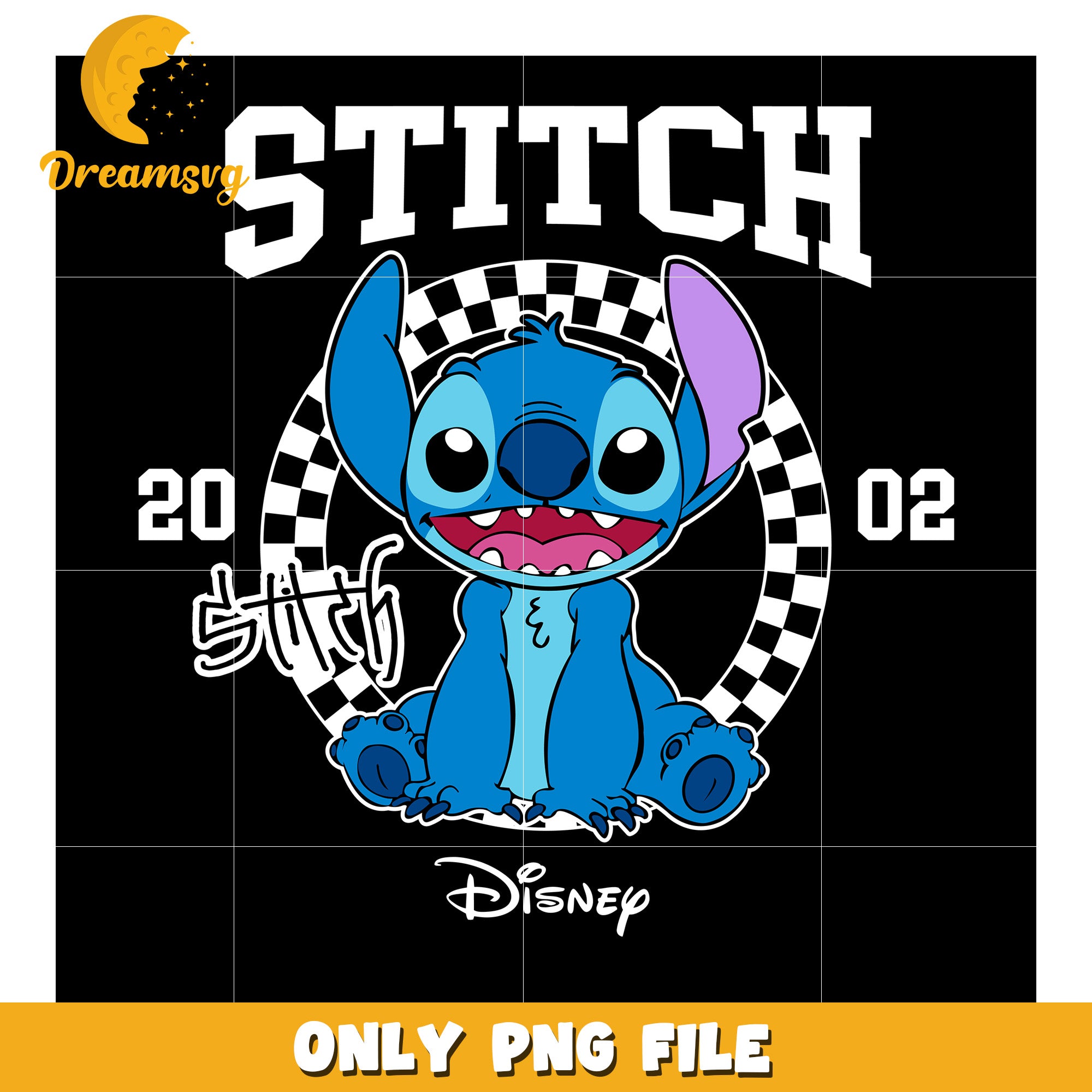 Stitch PNG, Disney, Cute, Cartoon, 2002 – DreamSVG Store