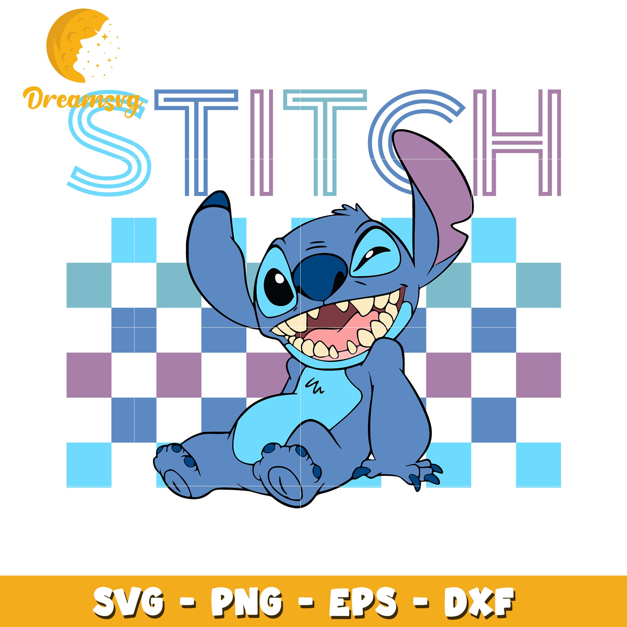 Stitch SVG PNG EPS DXF Files – DreamSVG Store