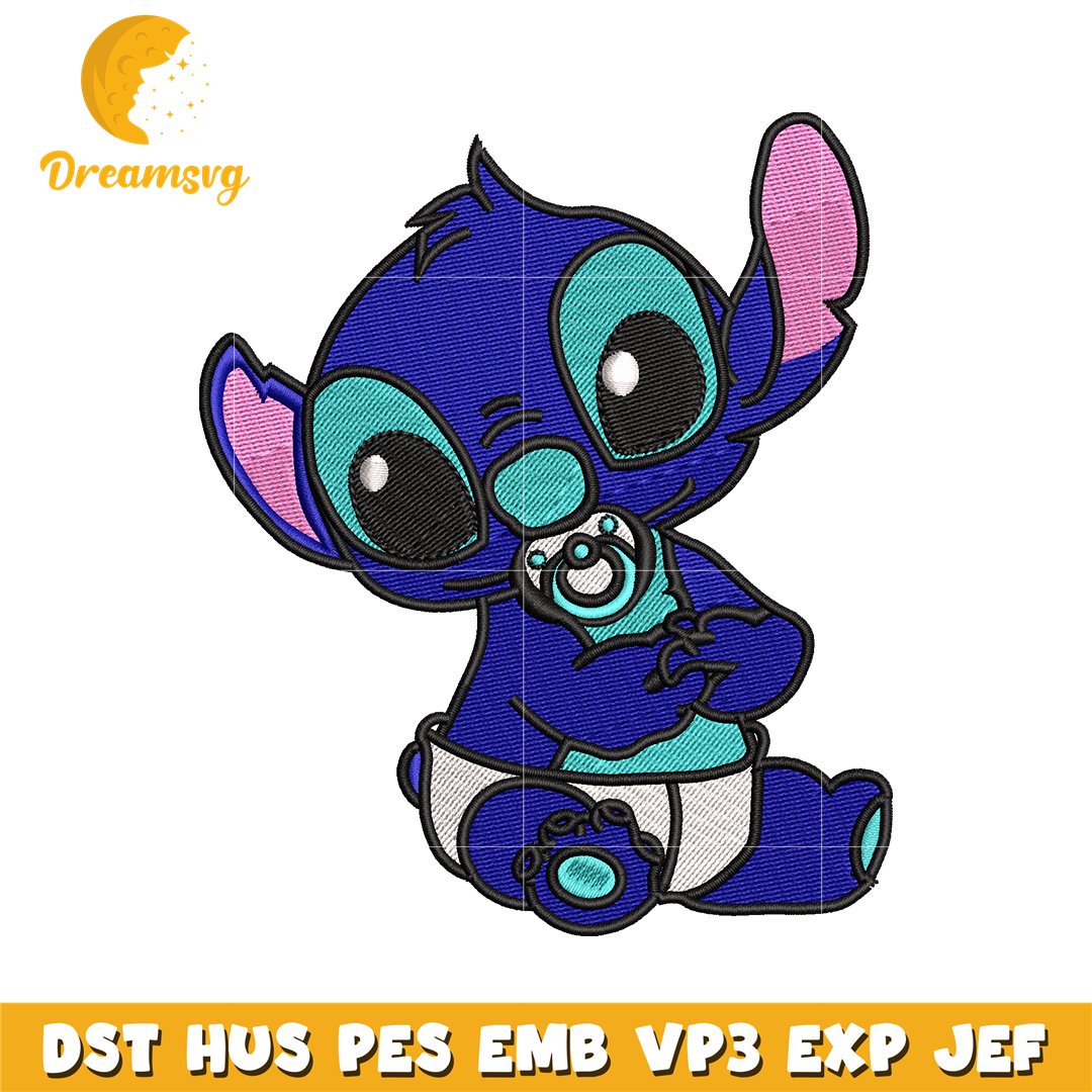 Stitch baby embroidery design – DreamSVG Store