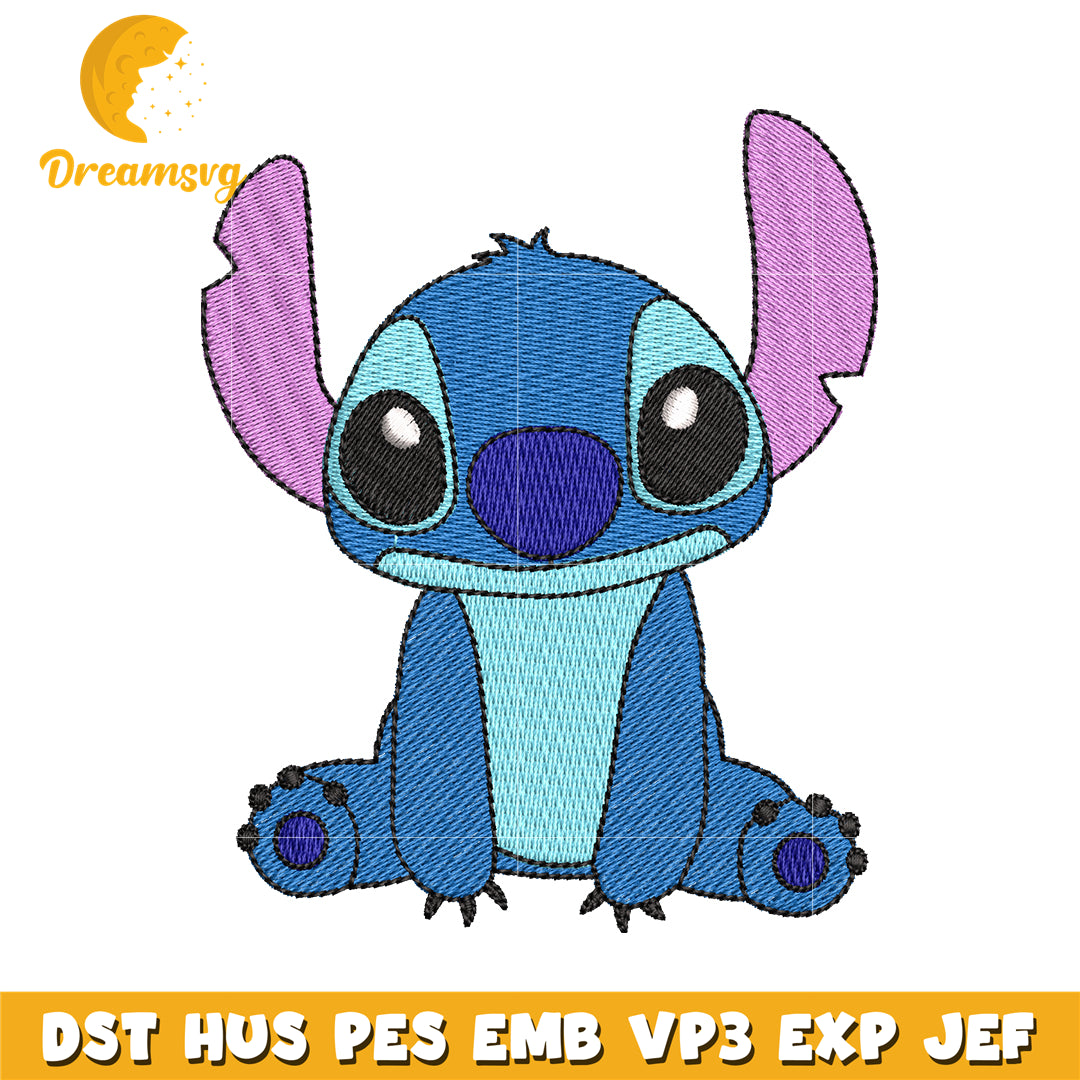 Stitch embroidery design, Cartoon embroidery – DreamSVG Store
