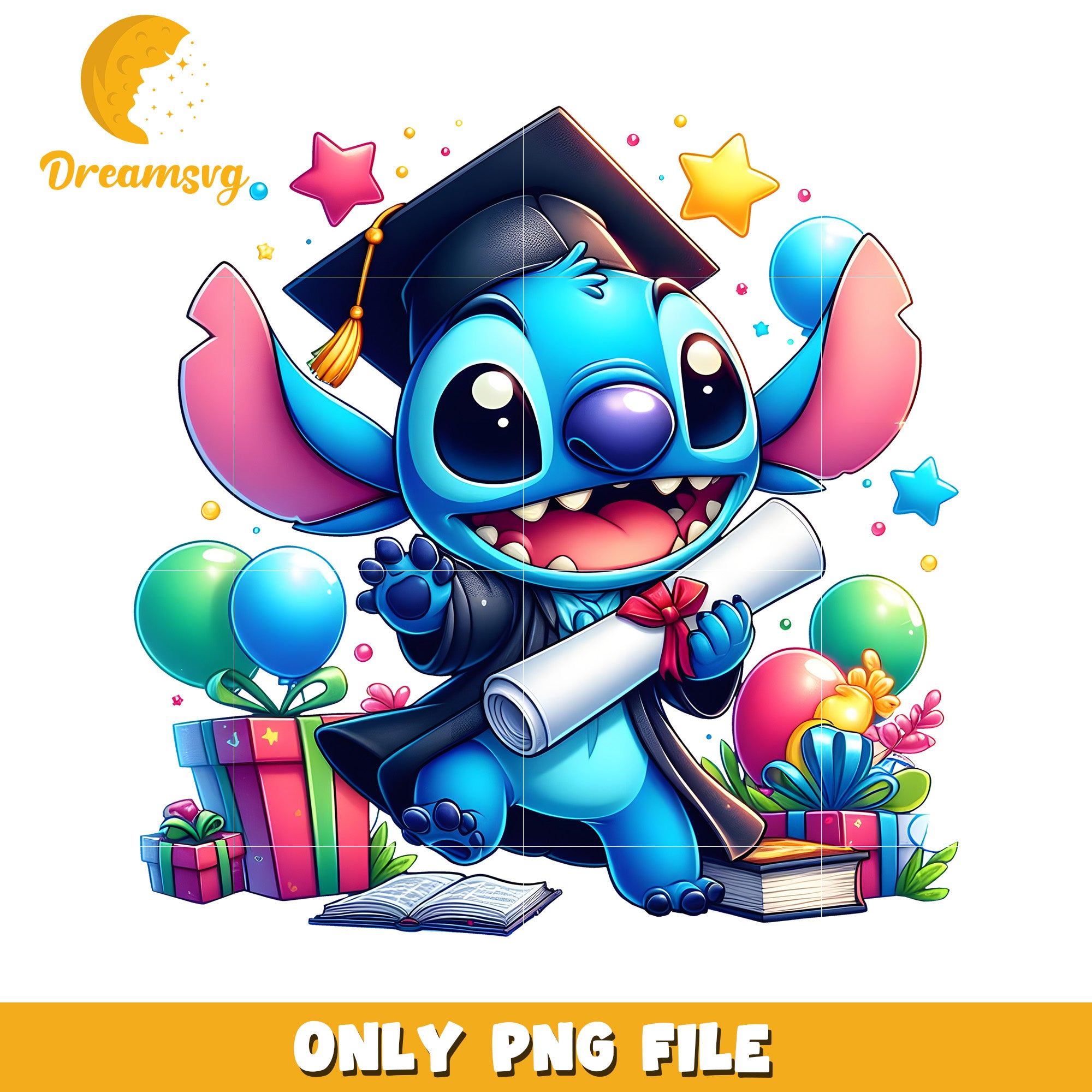 Stitch graduation png, lilo and stitch the movie png, disney character ...