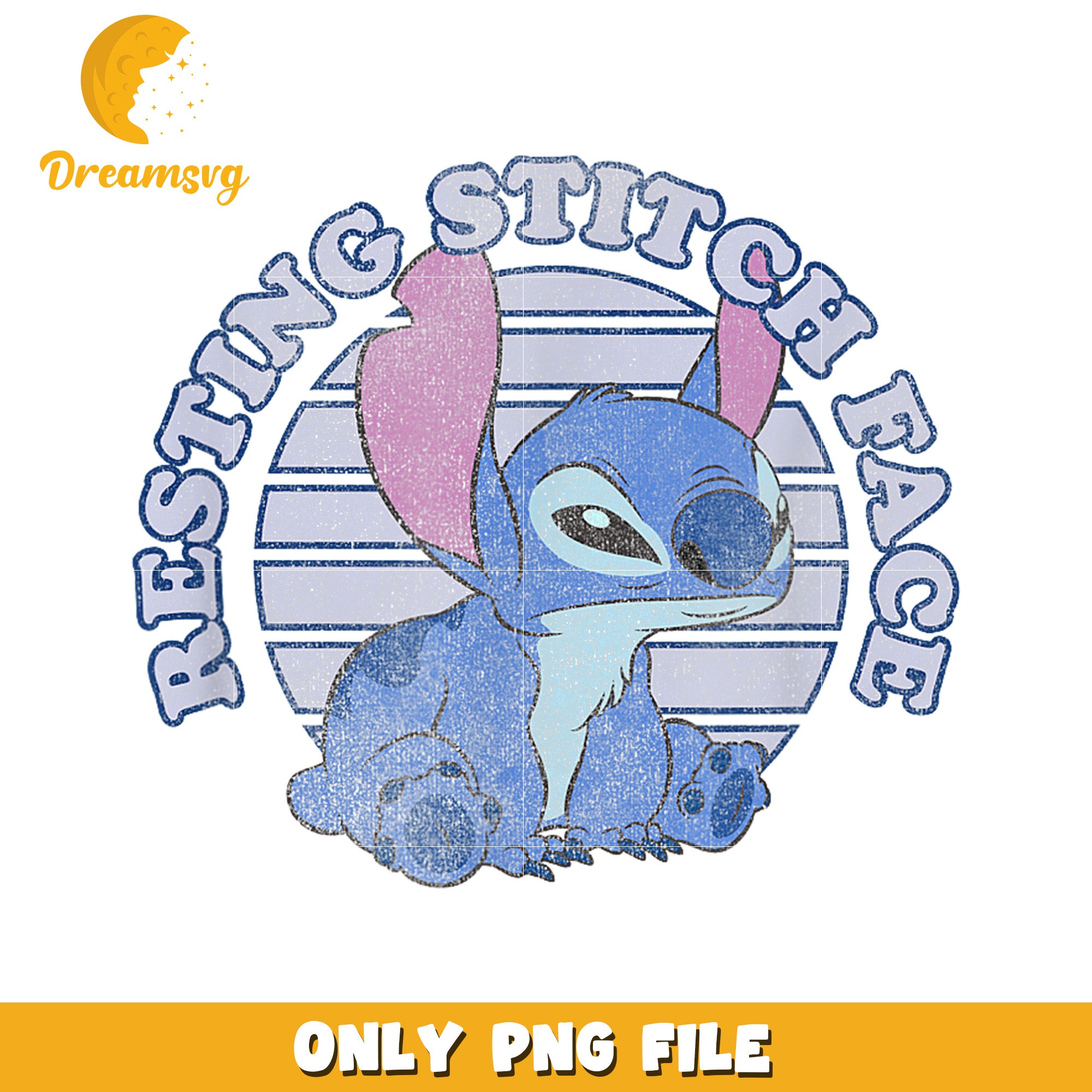 Stitch resting stitch face png, lilo and stitch png, disney character ...