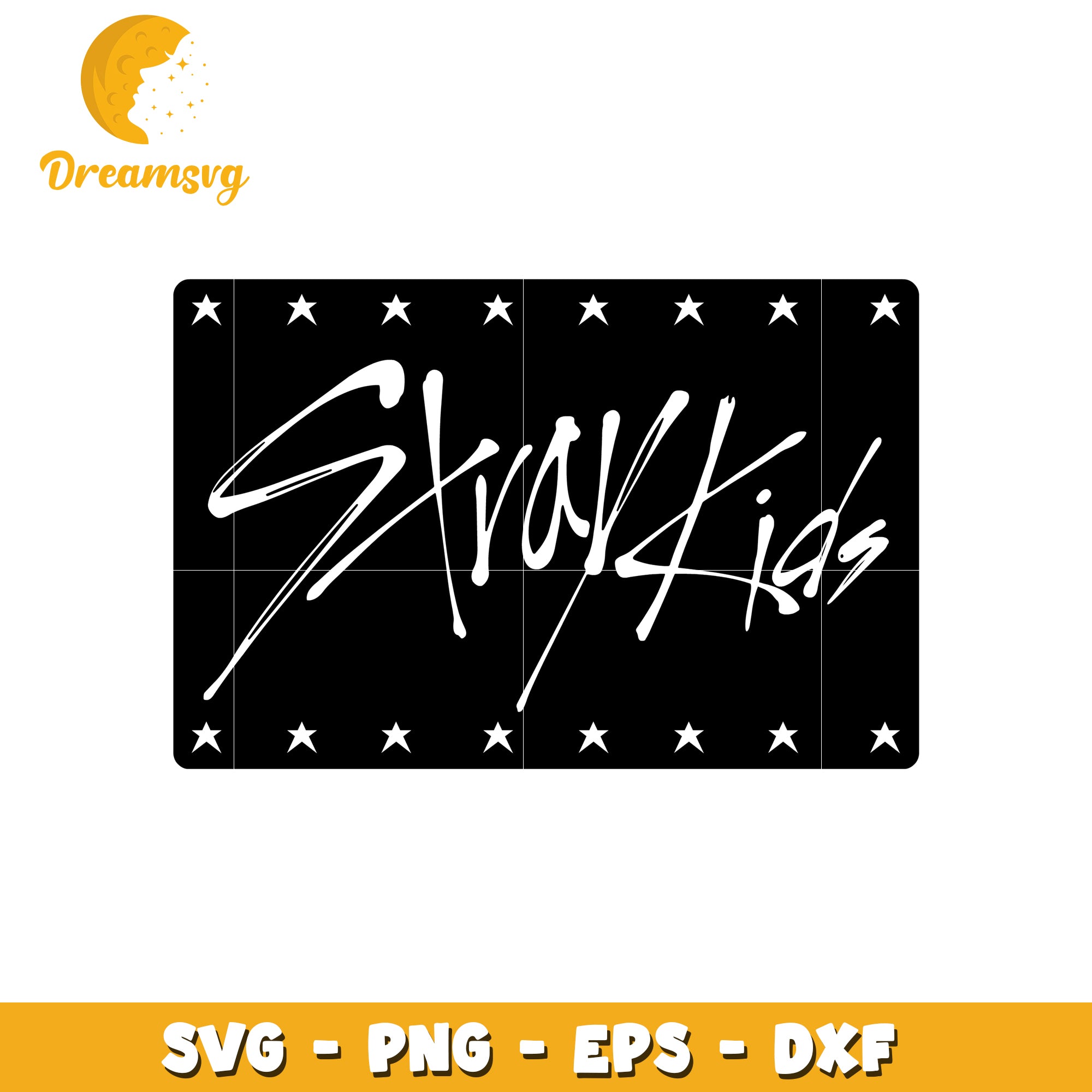 Stray Kids SVG Cut File PNG EPS DXF – DreamSVG Store