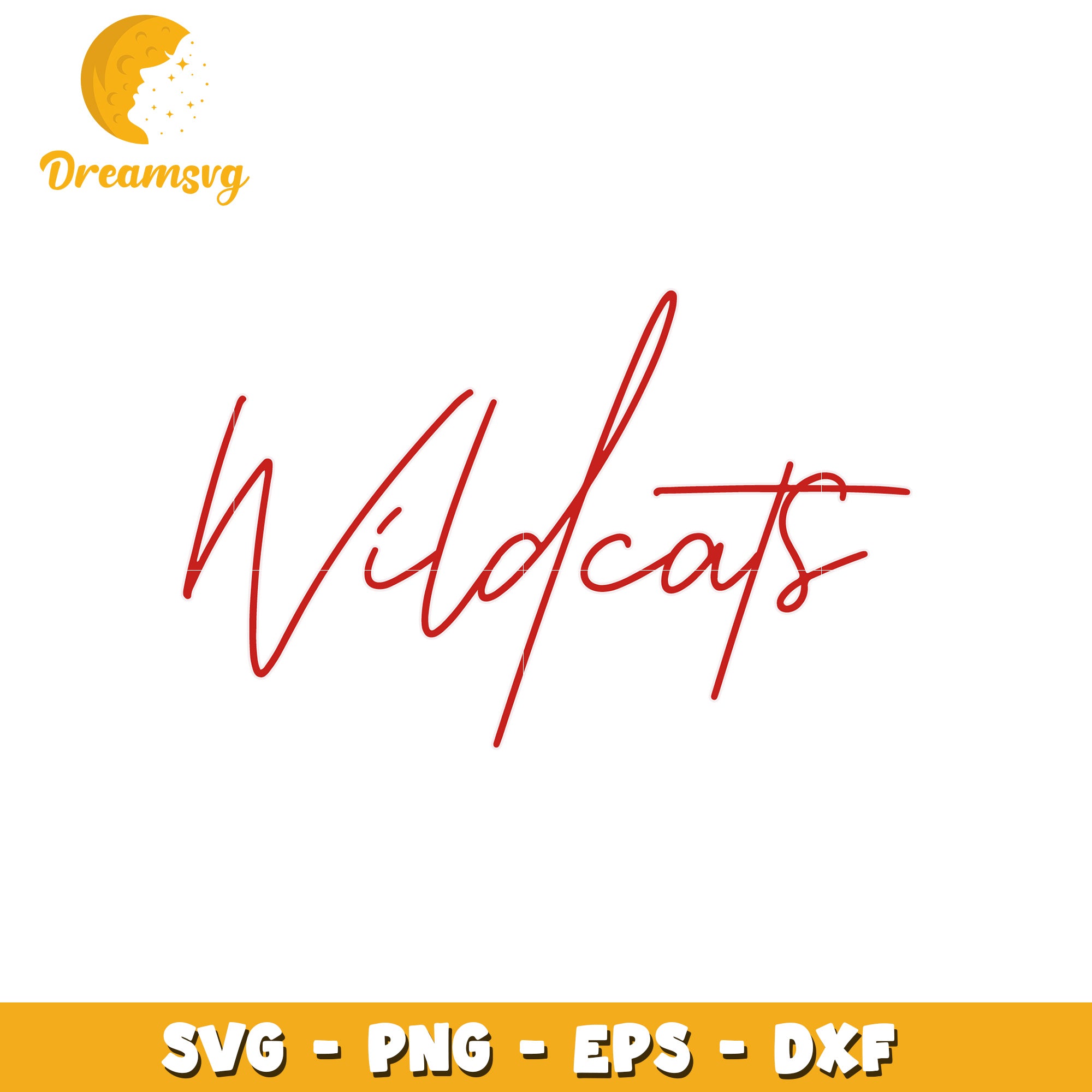 Stylish Wildcats SVG Design for Creative Crafting Projects – DreamSVG Store