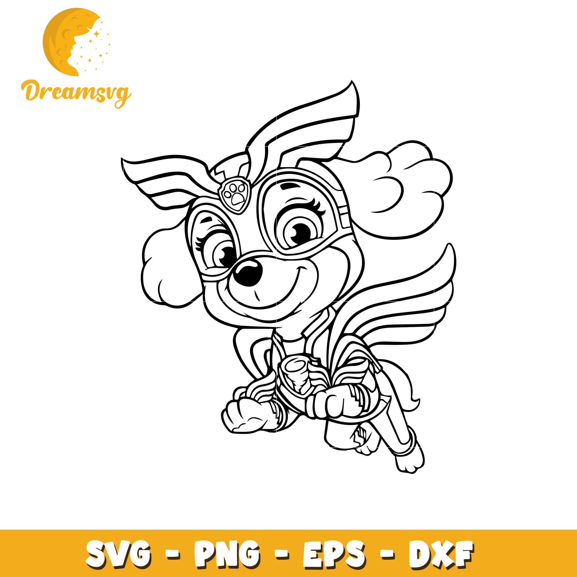 Super Skye Puppy SVG Cut File – DreamSVG Store