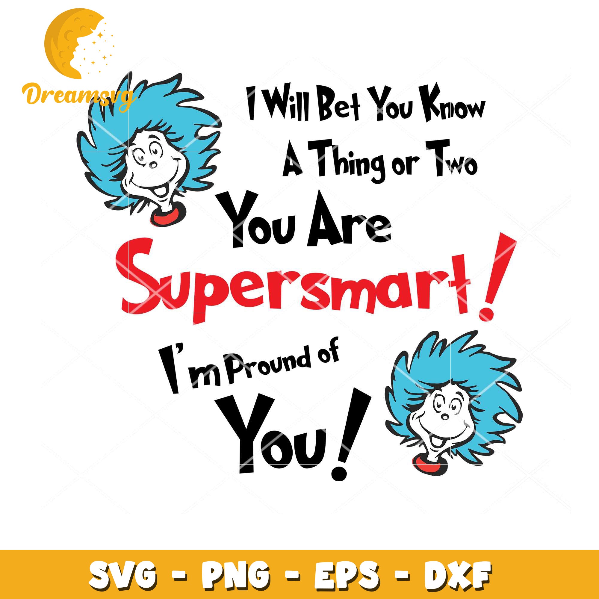 Supersmart Cat SVG Cut File – DreamSVG Store