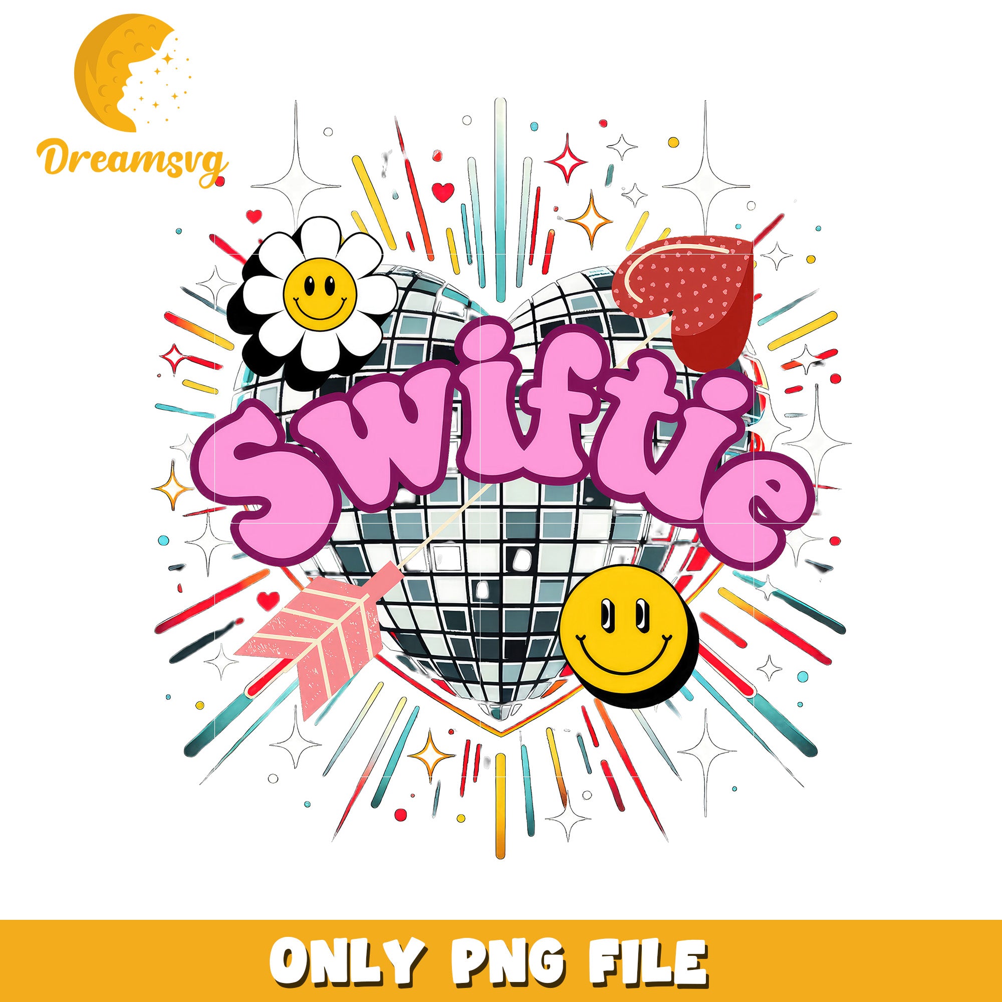 Swiftie Disco Ball PNG Design – DreamSVG Store