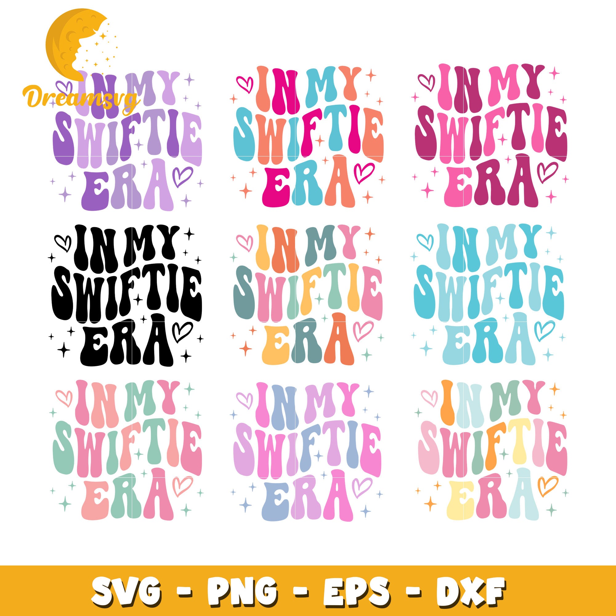 In my swiftie era design bundle svg, swiftie svg, taylor swift svg ...