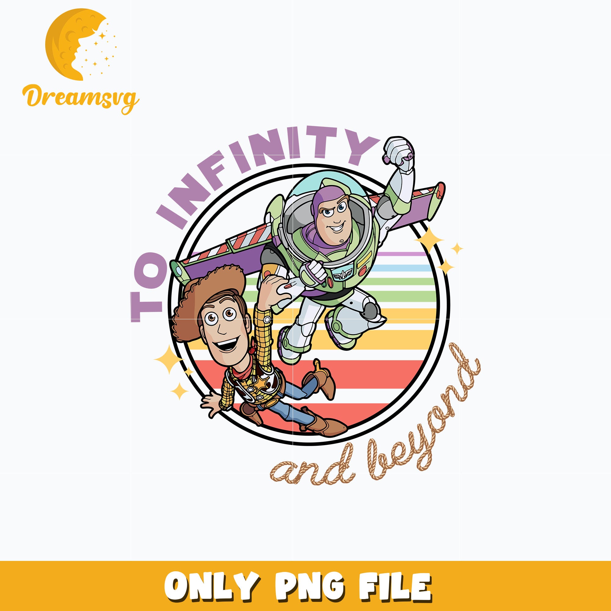 Toy Story To Infinity And Beyond png, digital download – DreamSVG Store
