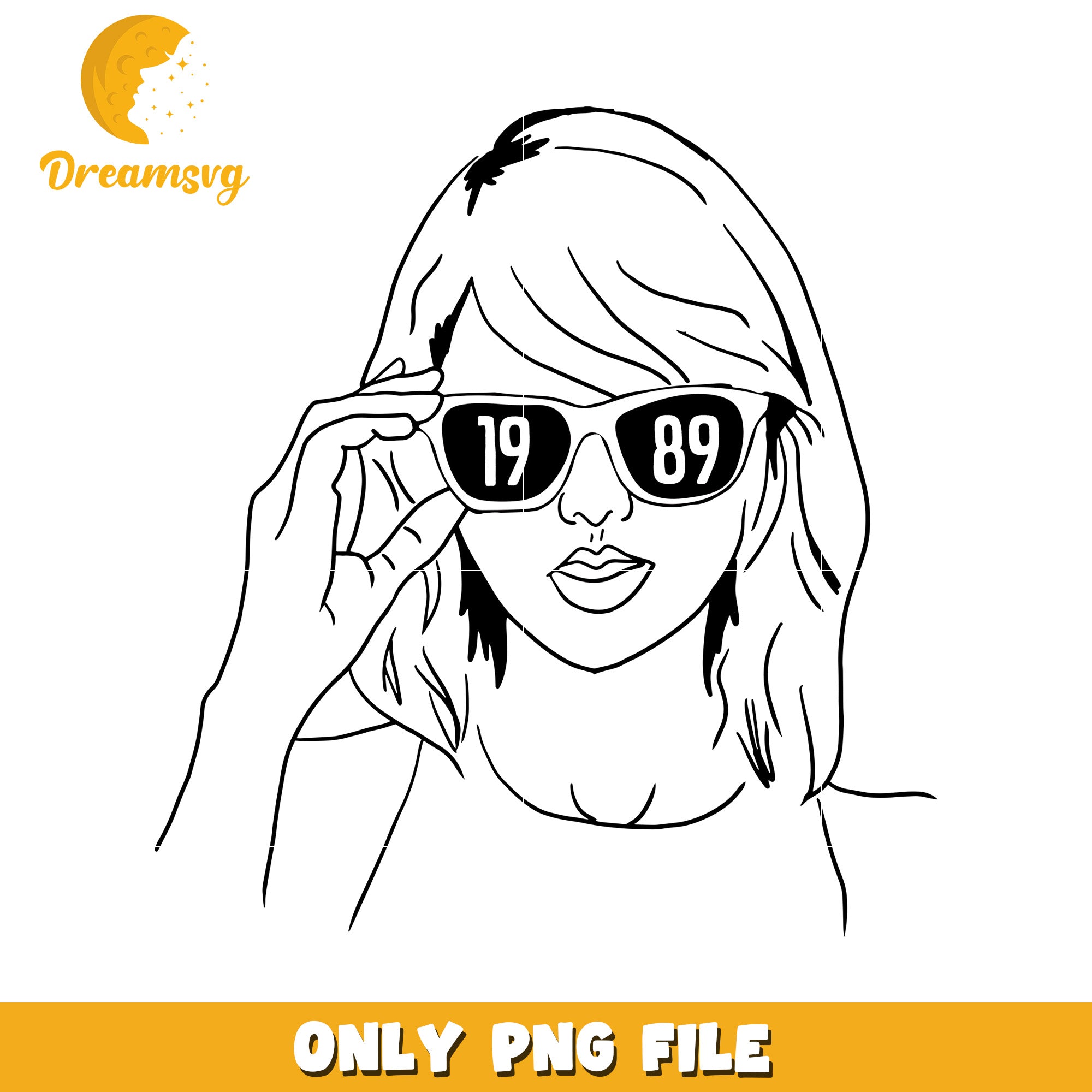 Taylor swift 1989 albums outline png, taylor swift png – DreamSVG Store
