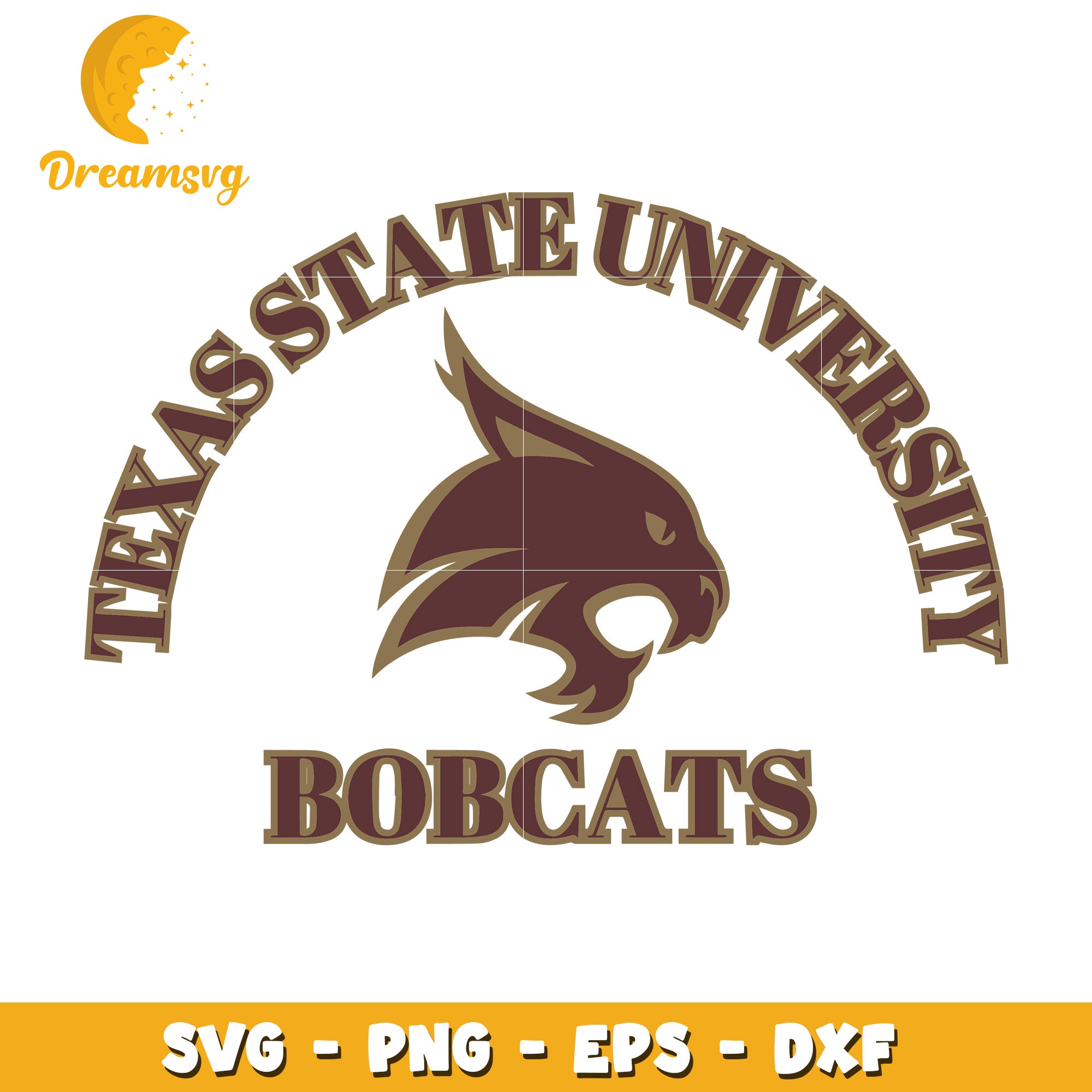 Texas State Bobcats SVG Cut File – DreamSVG Store