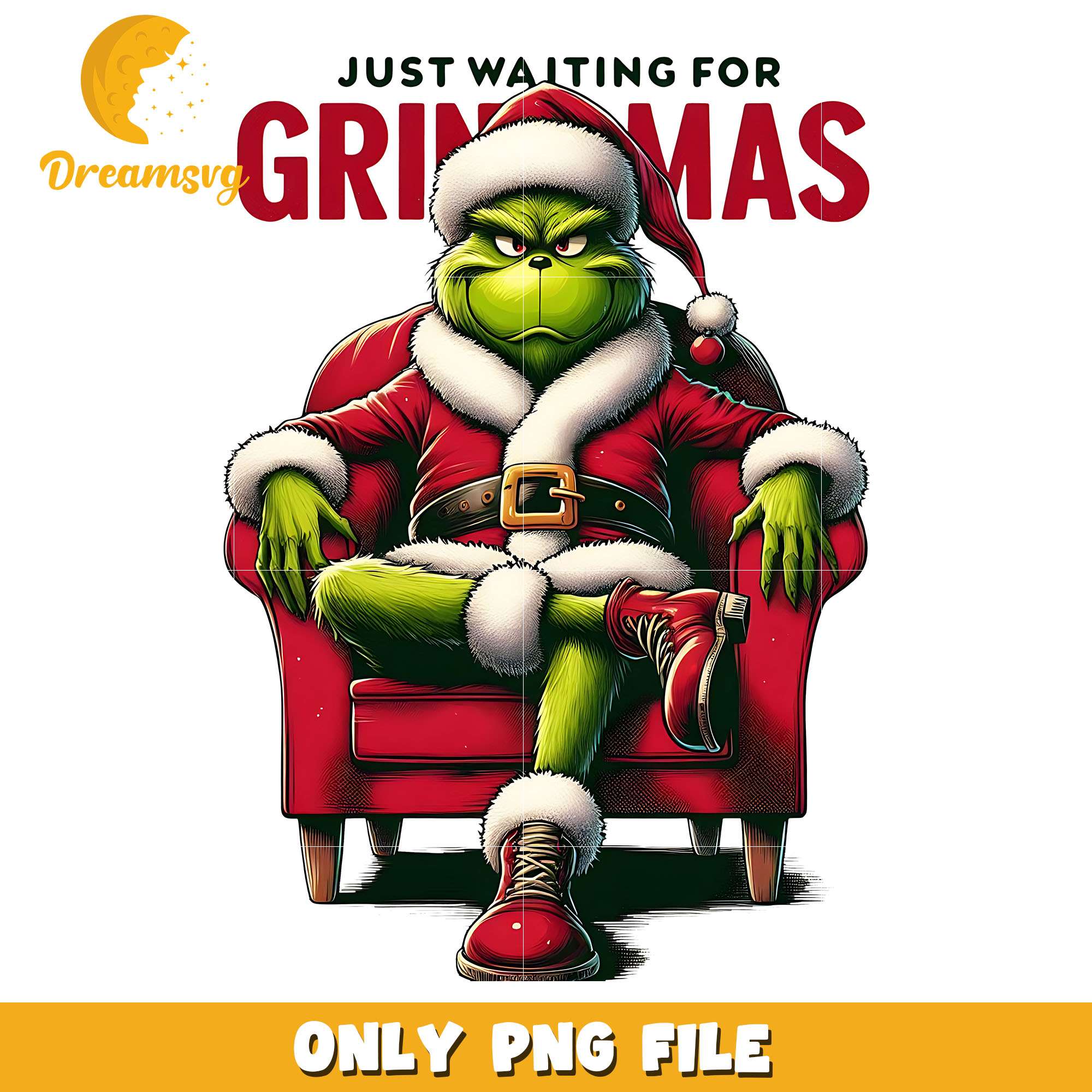 The grinch just waiting for grinchmas png, grinch png, christmas png ...