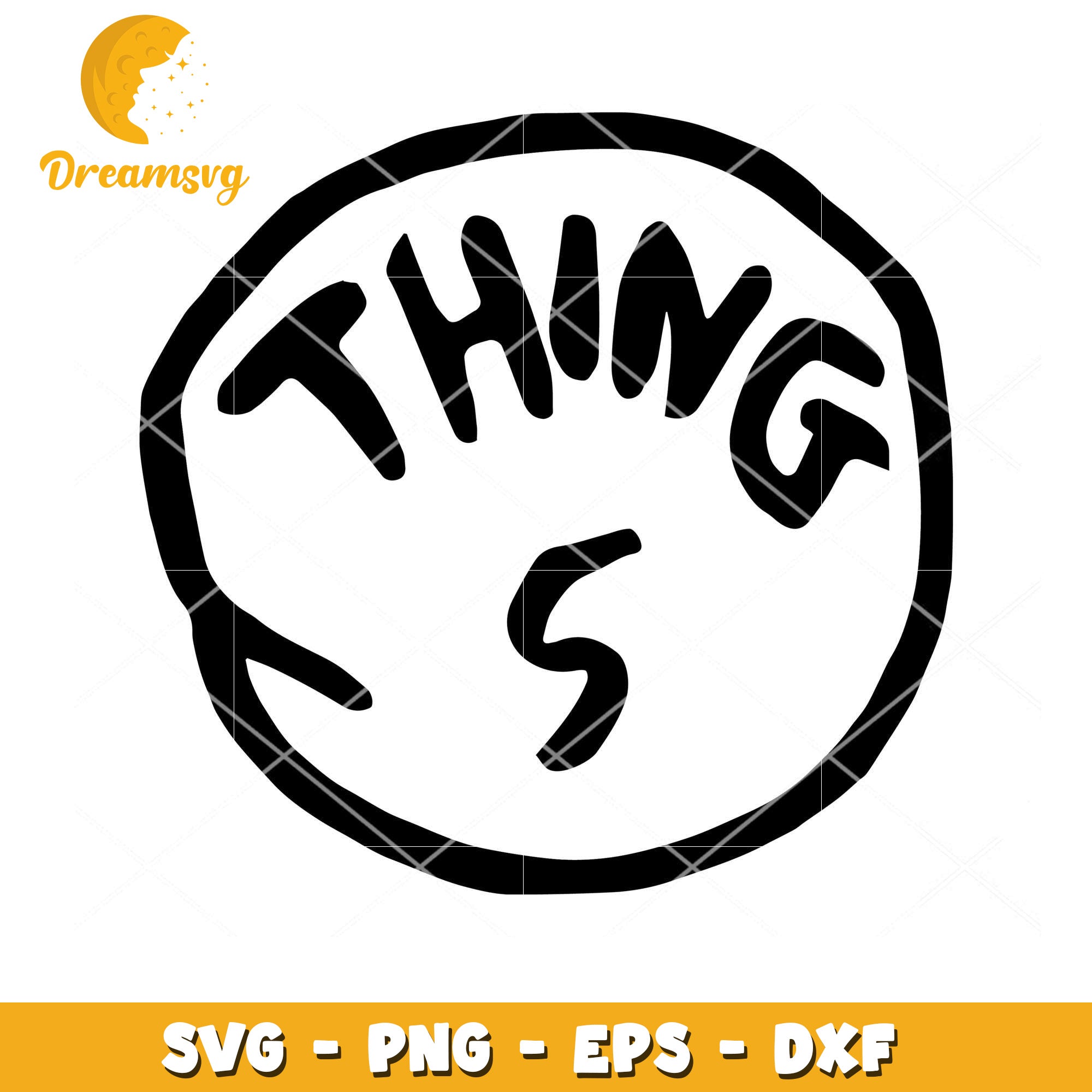 Things SVG Cut File – DreamSVG Store