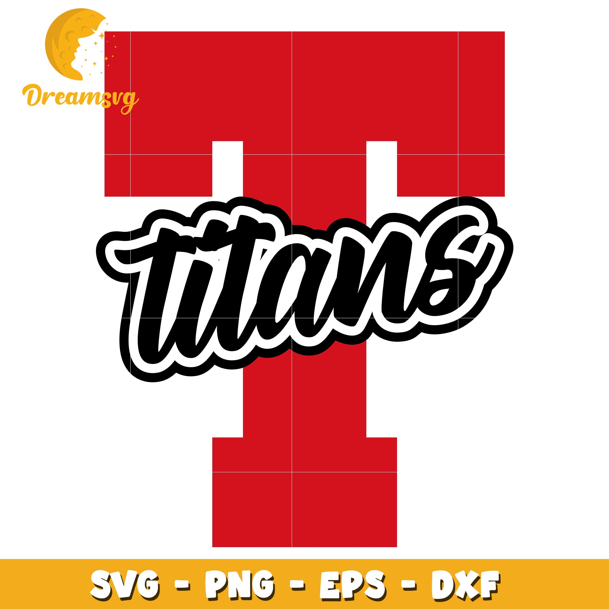 Titans SVG PNG EPS DXF Cut File – DreamSVG Store