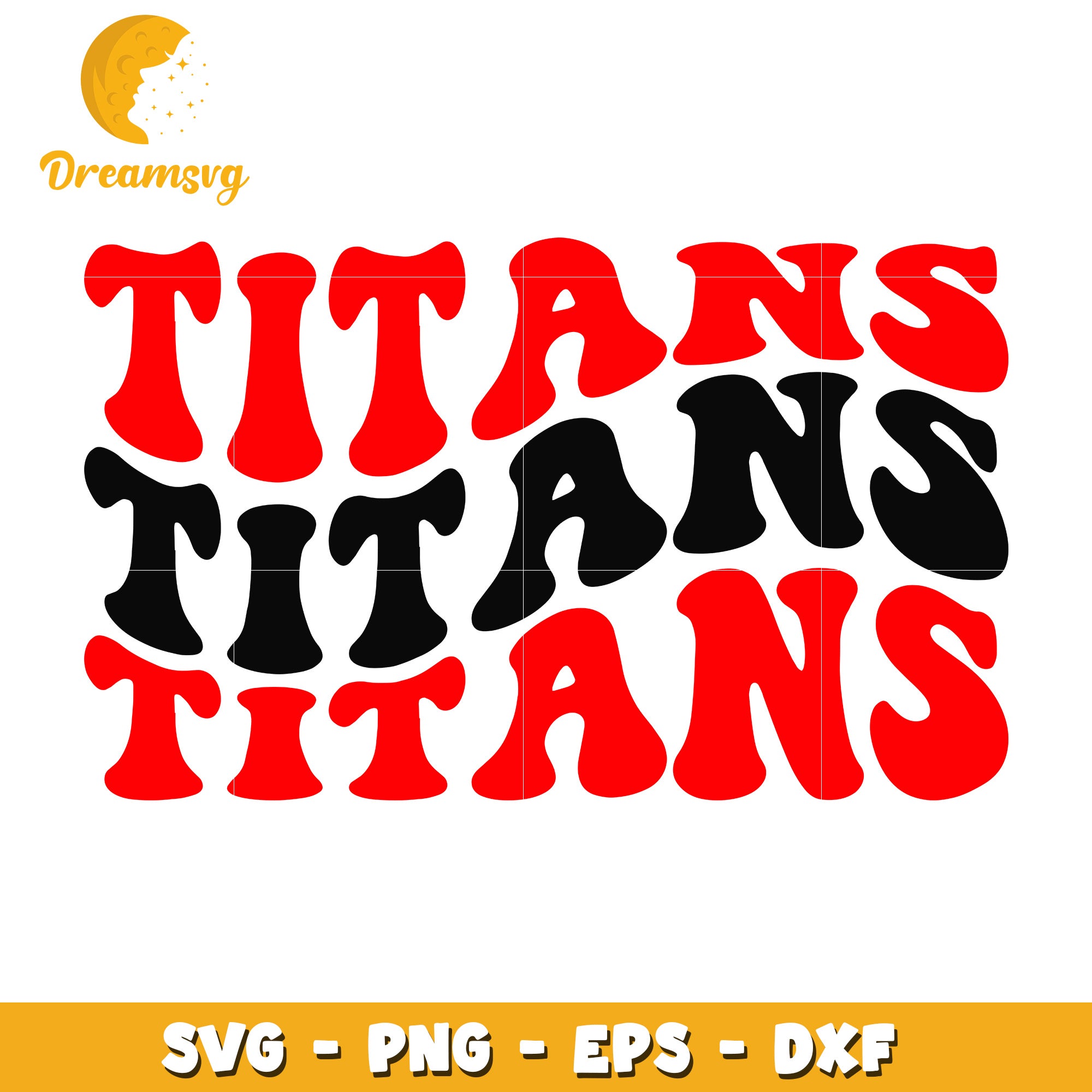 Titans SVG PNG EPS DXF Files – DreamSVG Store