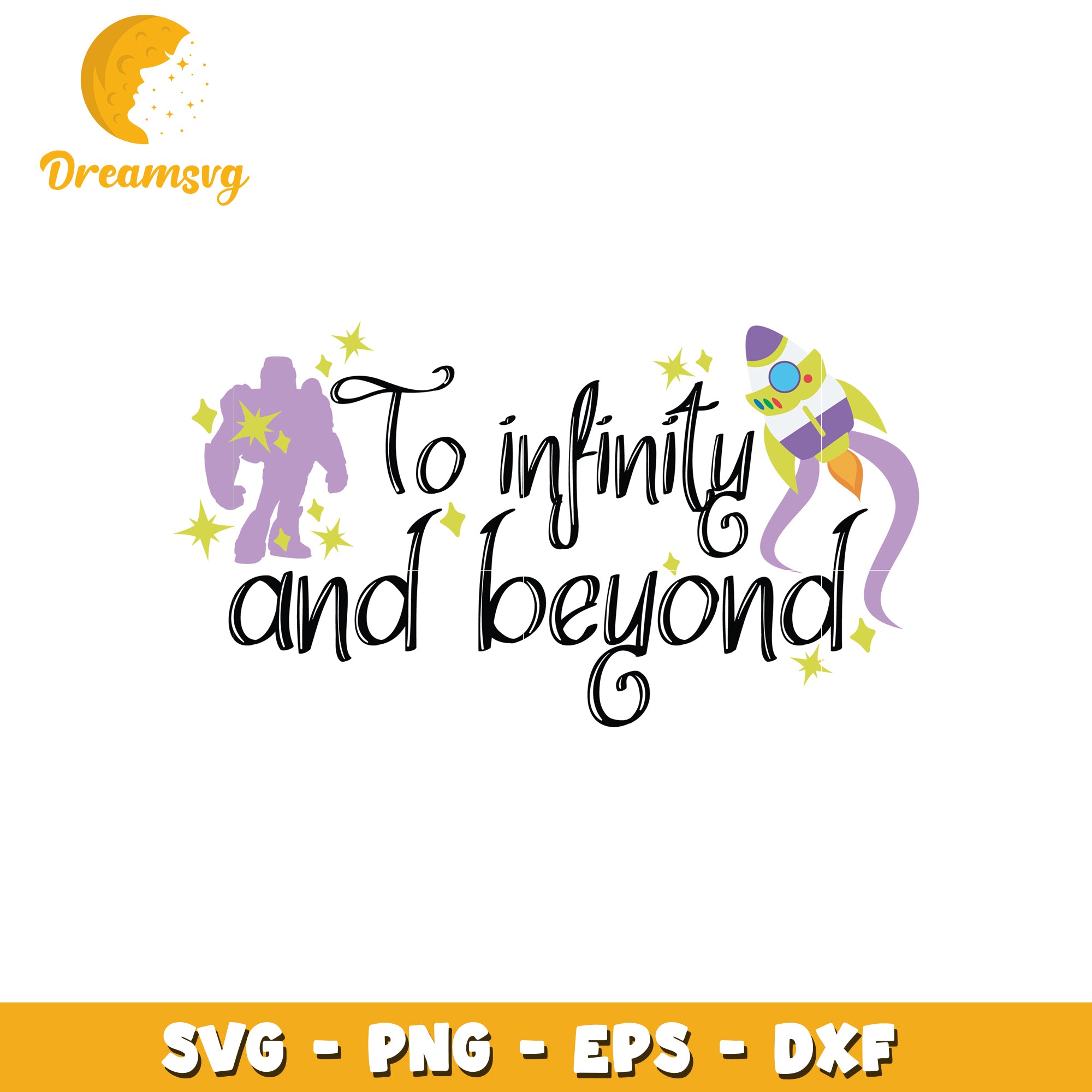 To Infinity SVG Cut File – DreamSVG Store