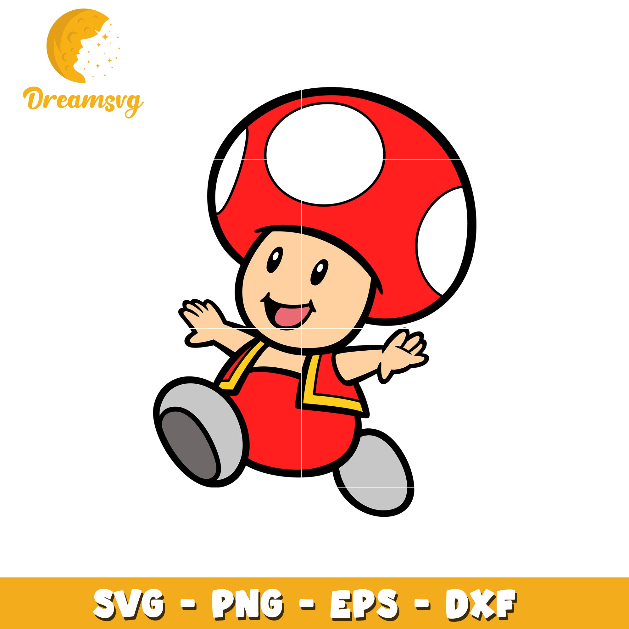 Toad SVG PNG EPS DXF Cut File – DreamSVG Store