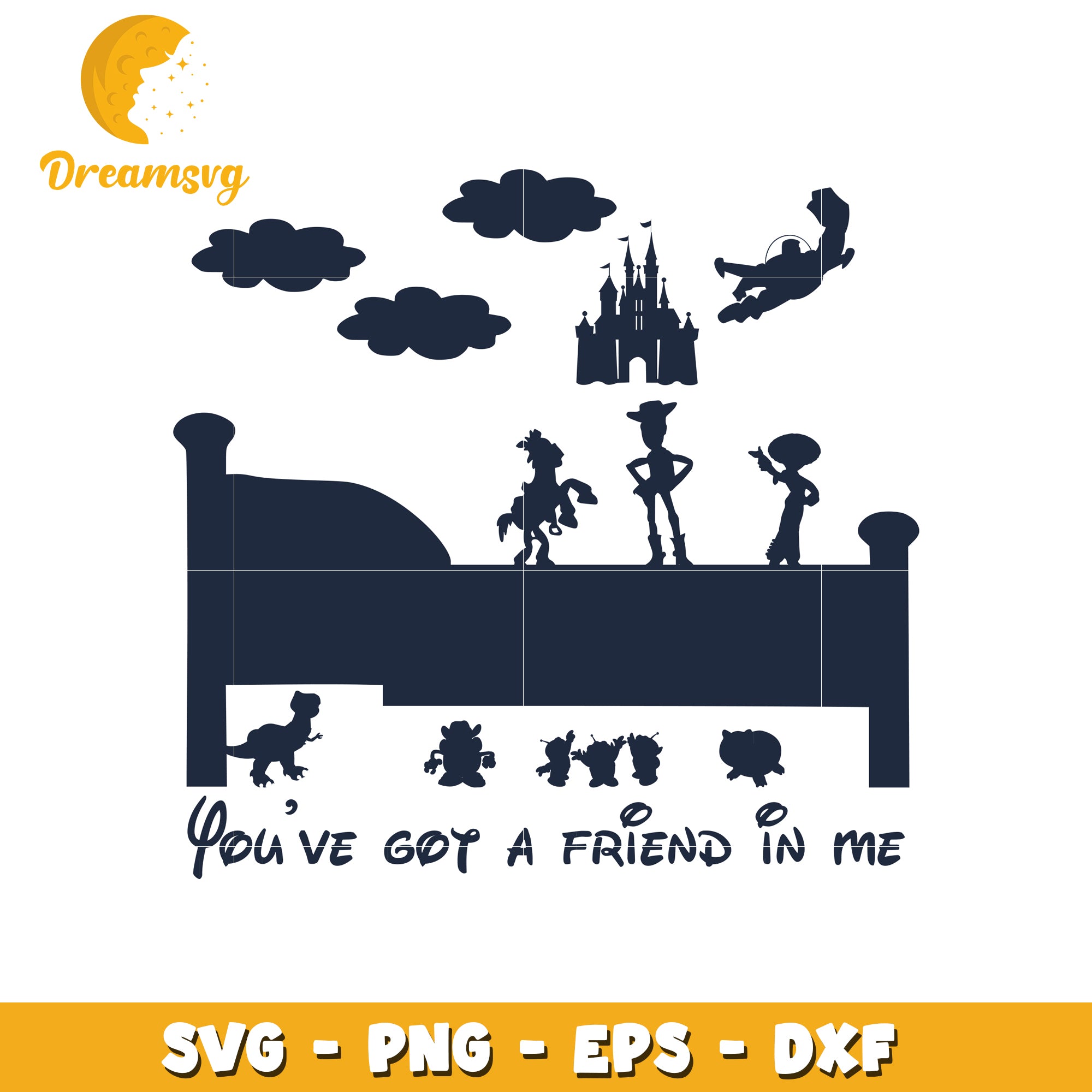 Toy Story Bed SVG Cut File Bundle – DreamSVG Store
