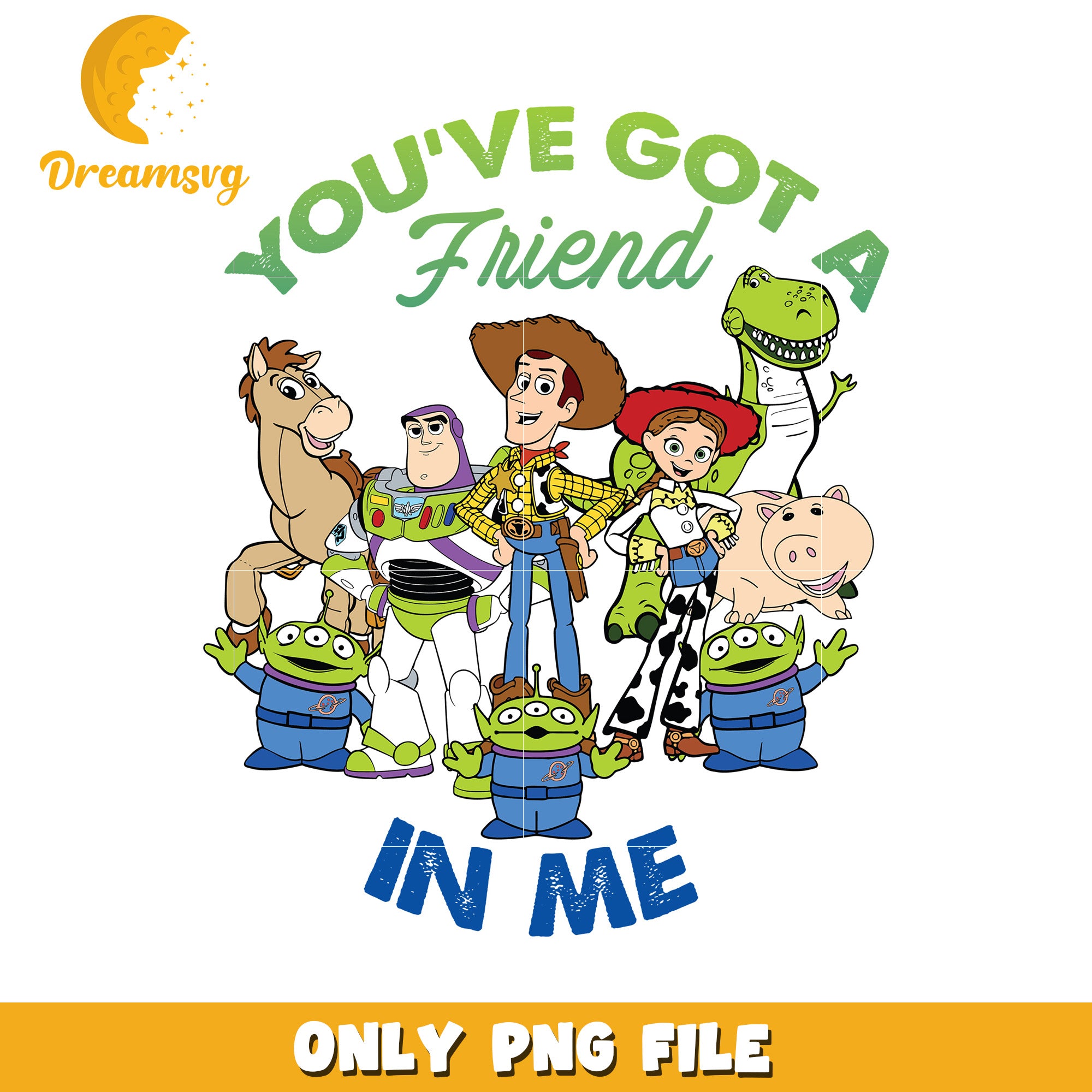 Toy Story Friends PNG Sublimation – DreamSVG Store