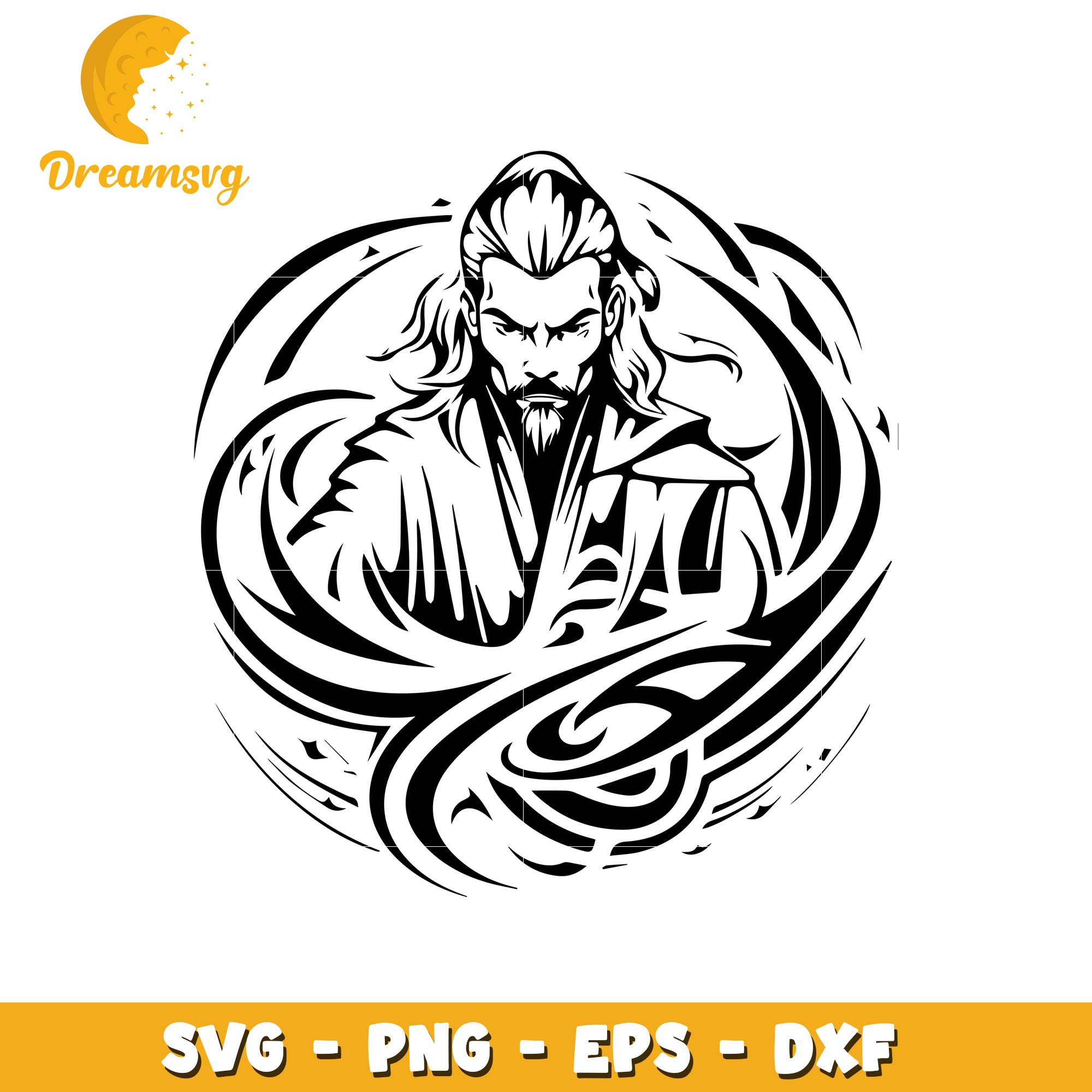 Tribal Warrior SVG Cut File – DreamSVG Store