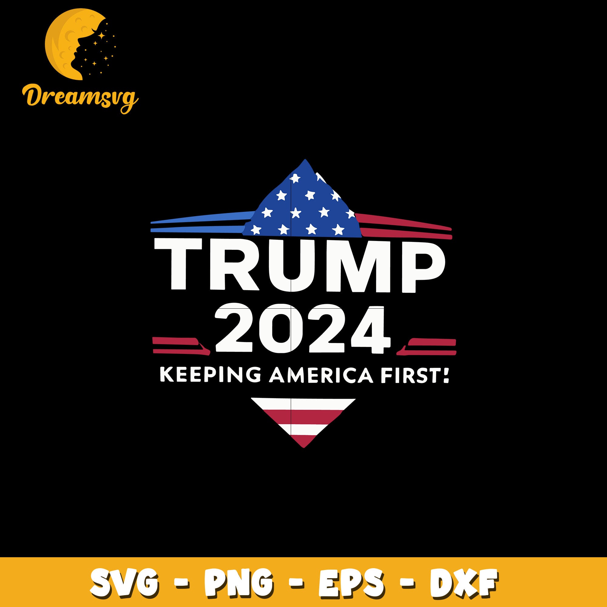 Keep America First svg, digital download – DreamSVG Store