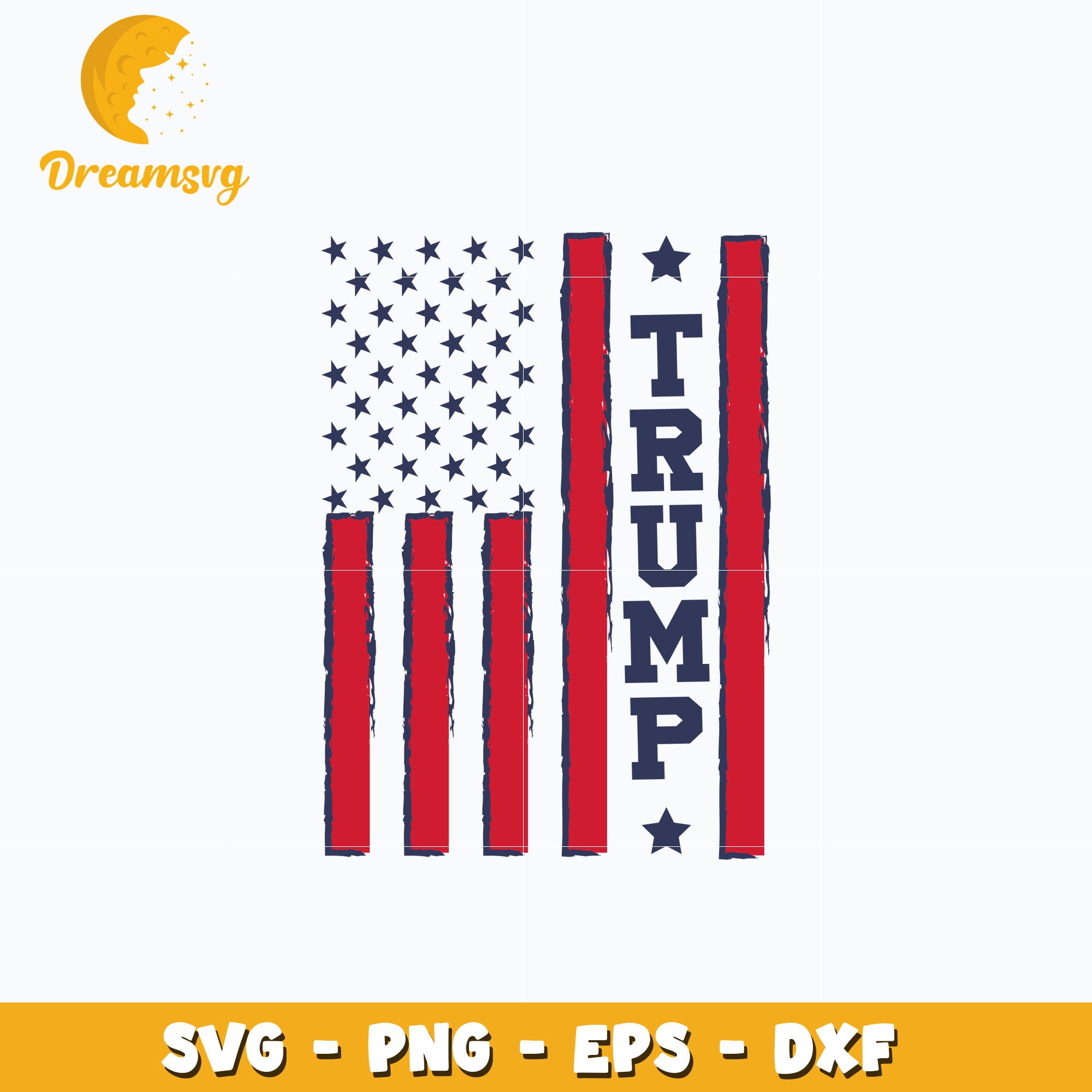 Trump flag America svg, trending svg, instant download – DreamSVG Store