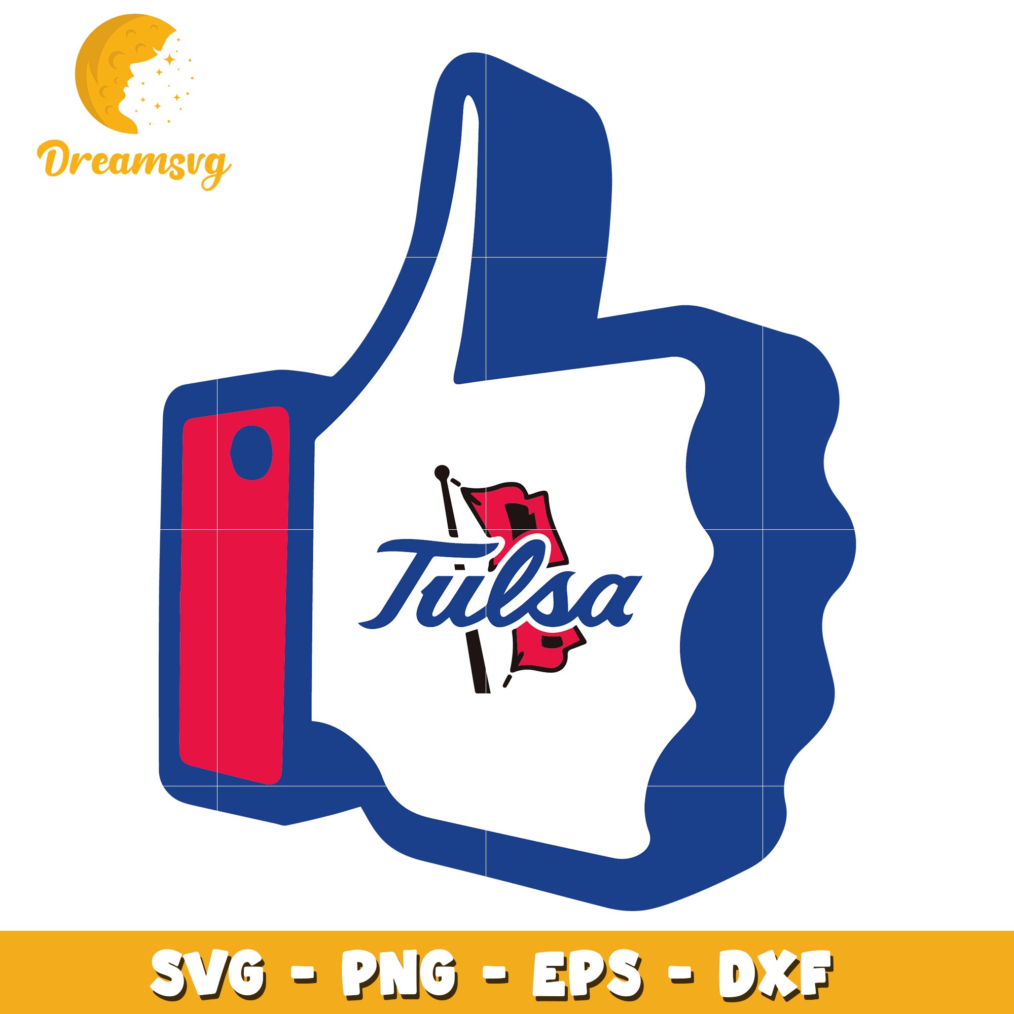 Tulsa Like Icon SVG Graphic for Creative Designs and Projects ...