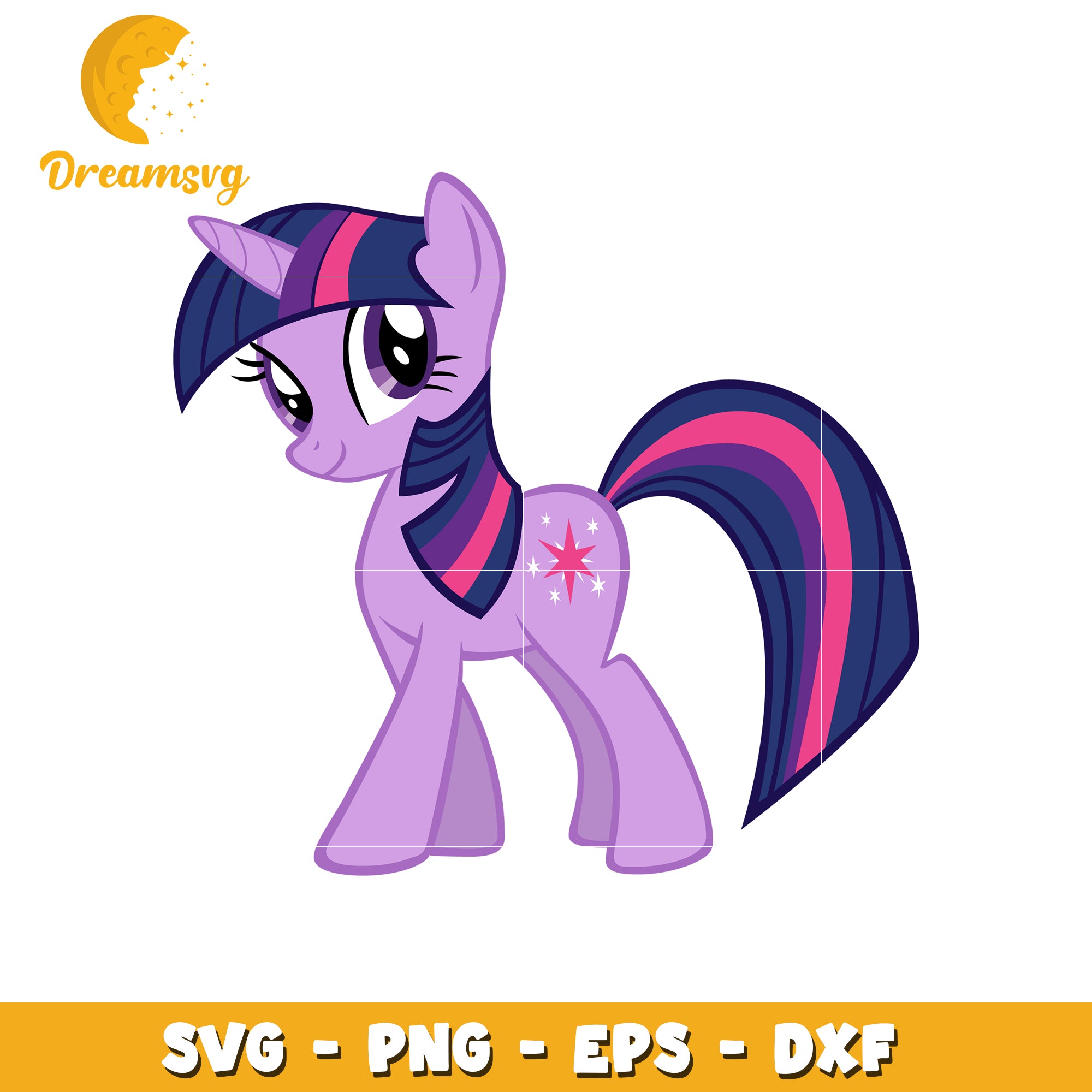 Twilight Sparkle SVG PNG EPS DXF – DreamSVG Store