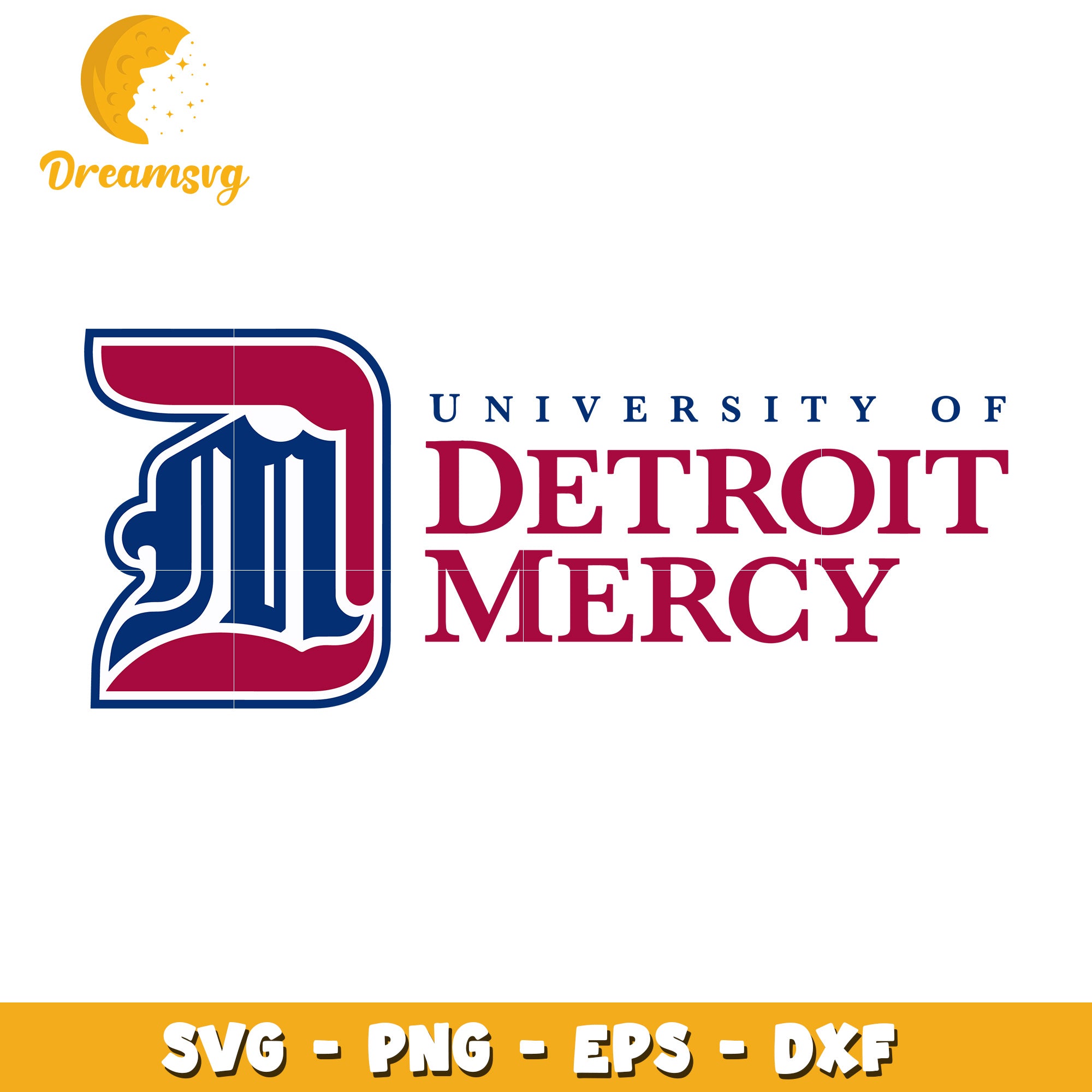 University of Detroit Mercy SVG PNG EPS DXF – DreamSVG Store